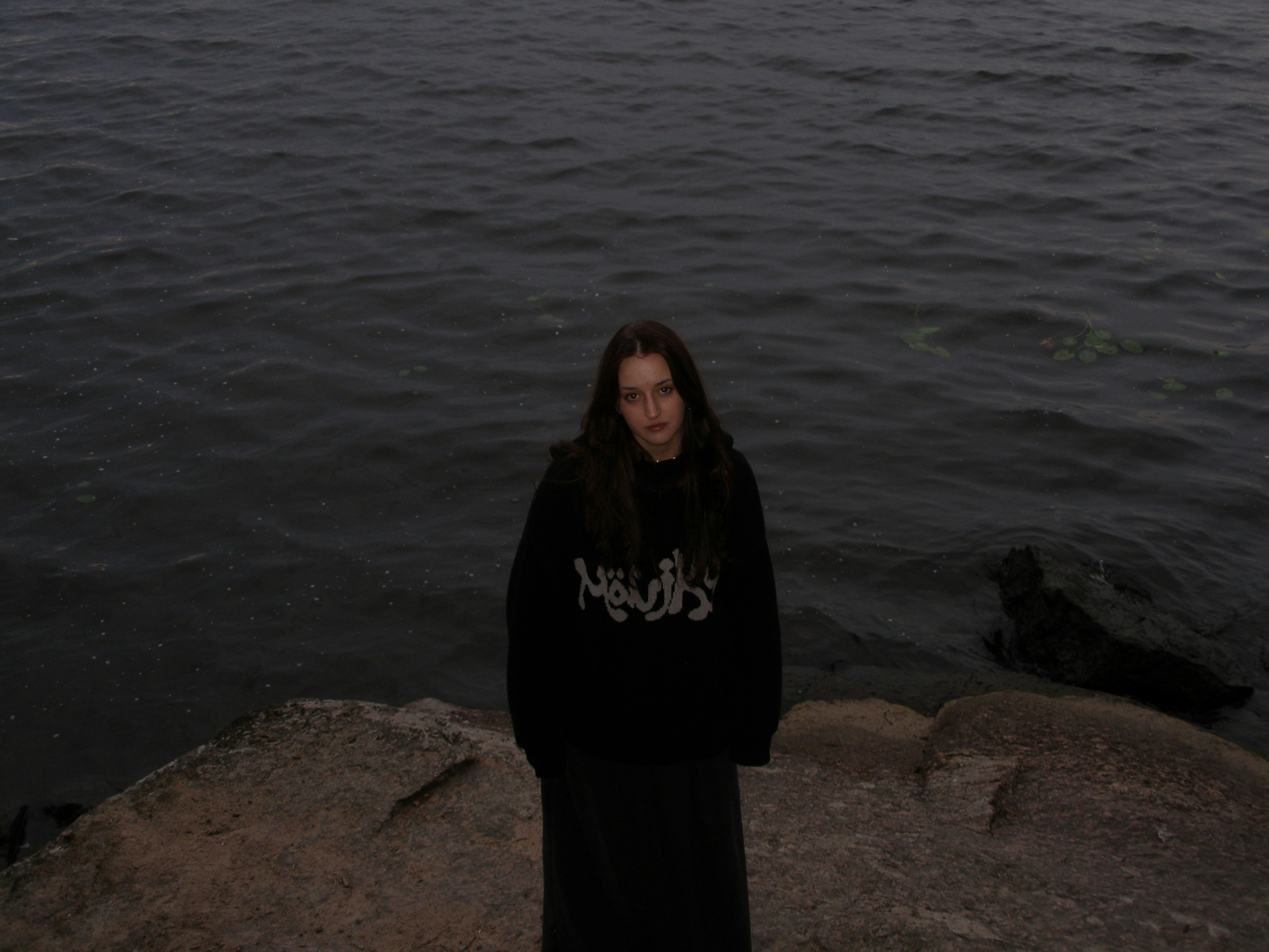 Girl in Hoodie on the Pier: Quiet Portrait by the Water
