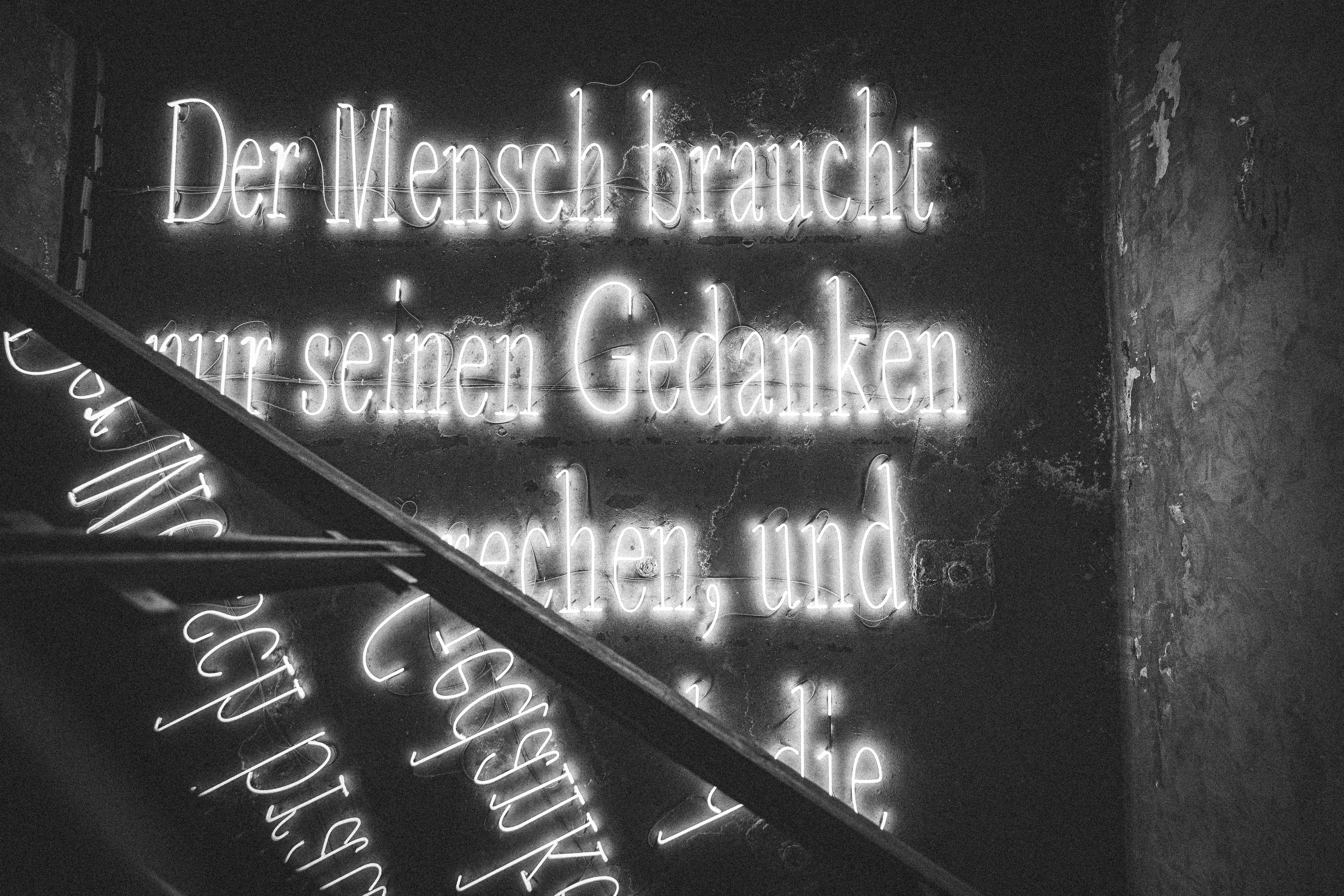 Neon Sonnets on a Fractured Stair