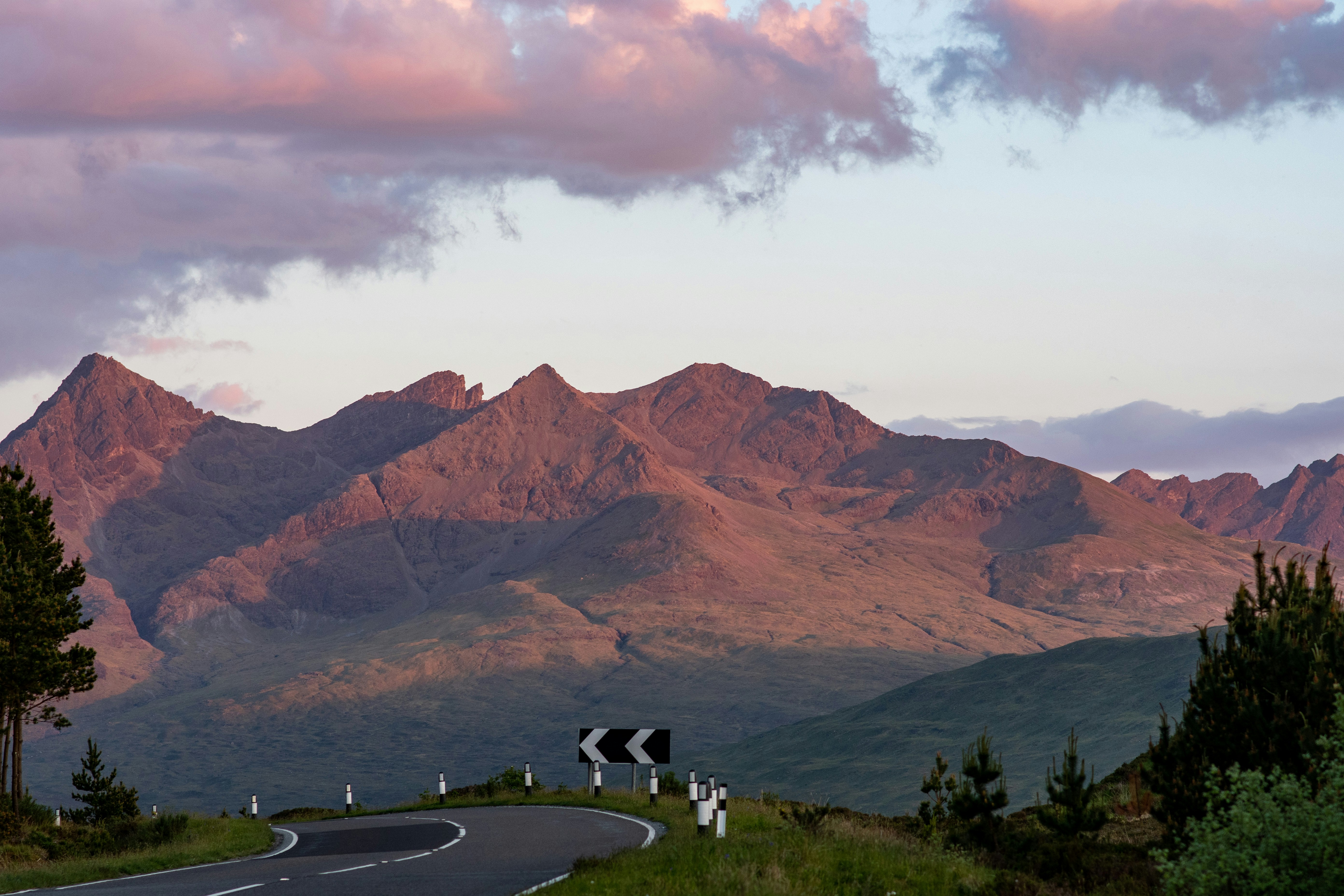 Twilight Crest: The Winding Ridge Beneath A Painted Sky