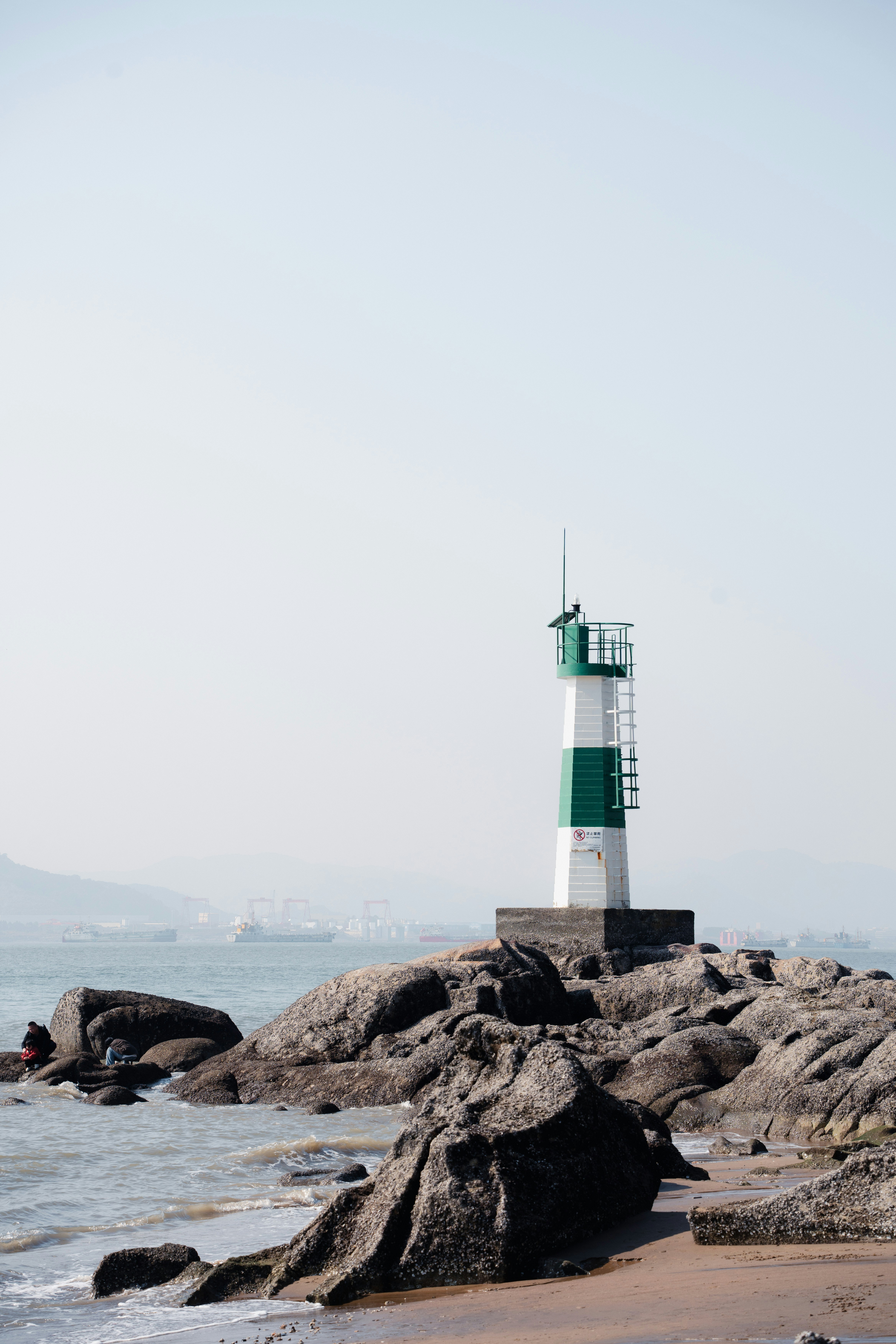 Lighthouse Against a Quiet Horizon