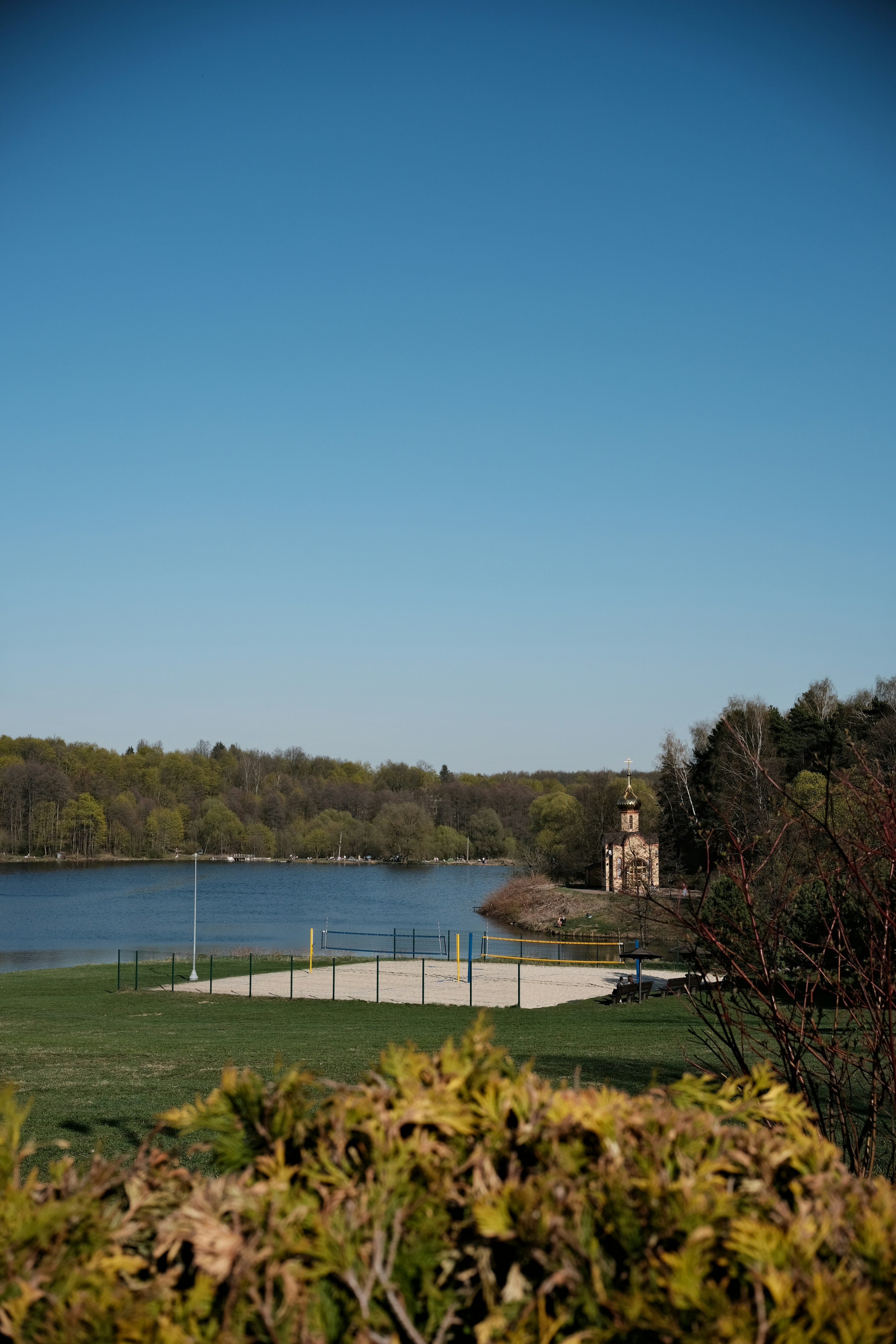 Lakeside Clocktower with Silent Shore