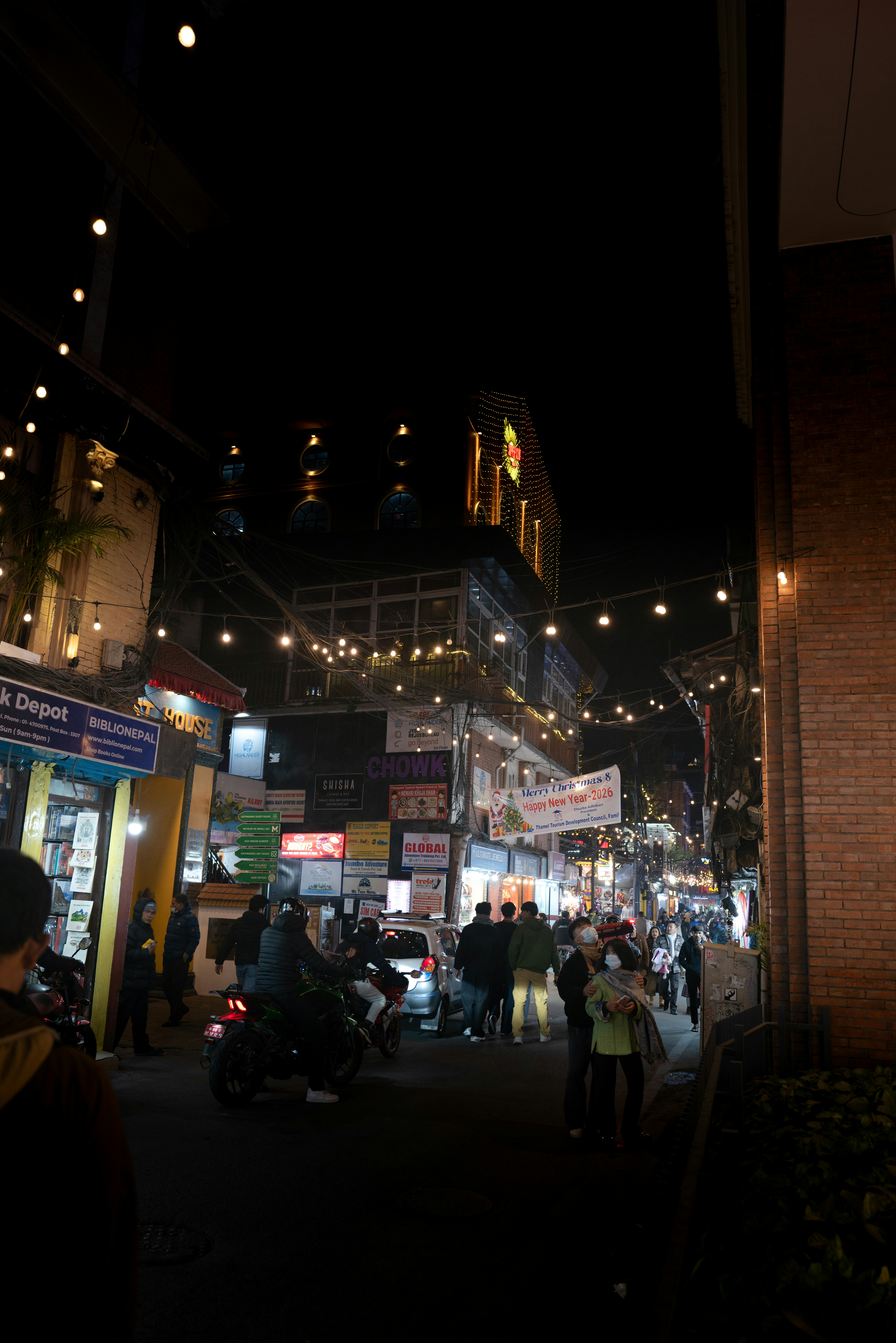 Night Market Lanterns: A Neon-Fueled Alley of Light