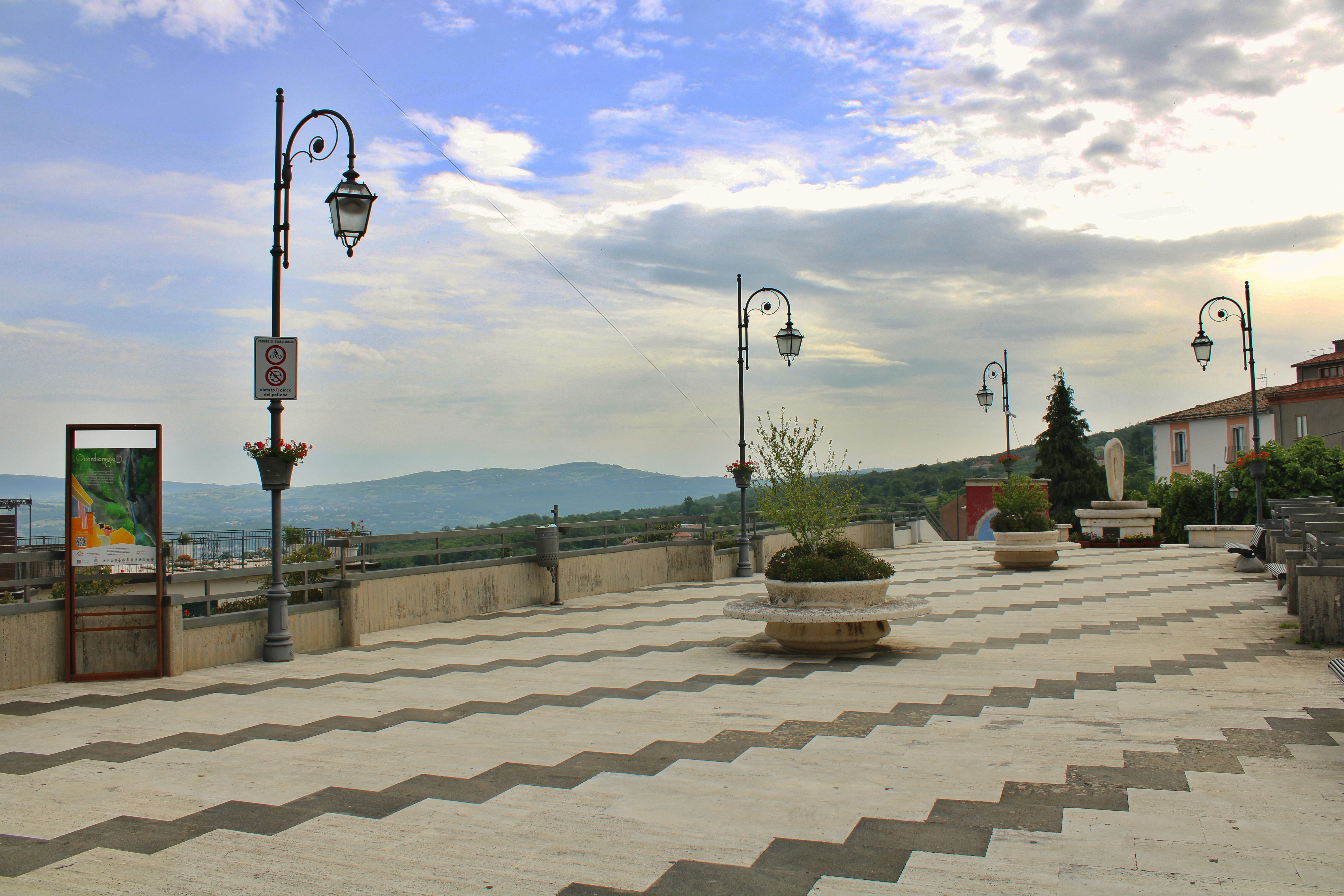 Promenade at Distant Hills: A Quiet Coastal Vista