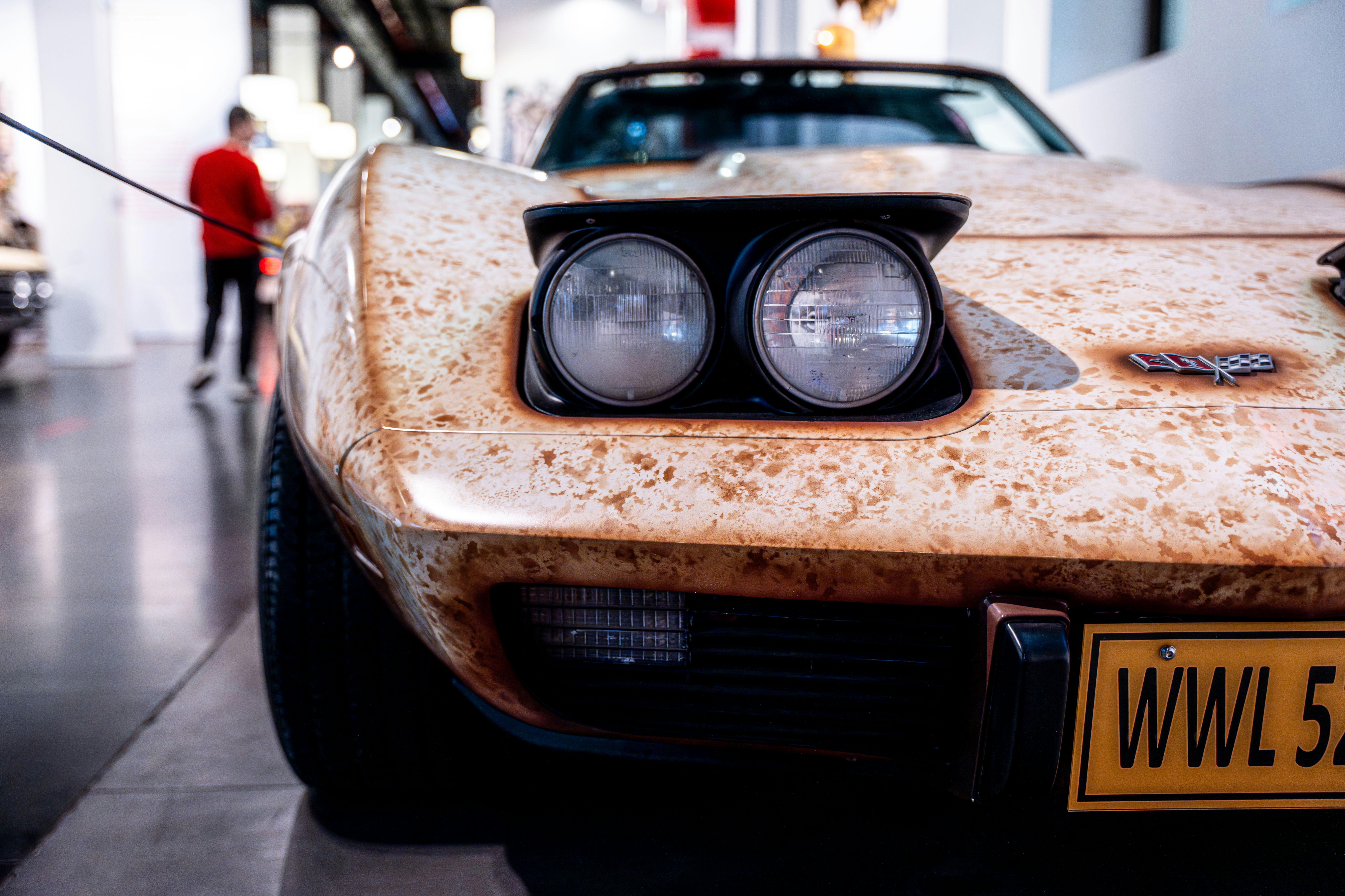 Rust and Roar: A Classic Corvette’s Gritty Hello