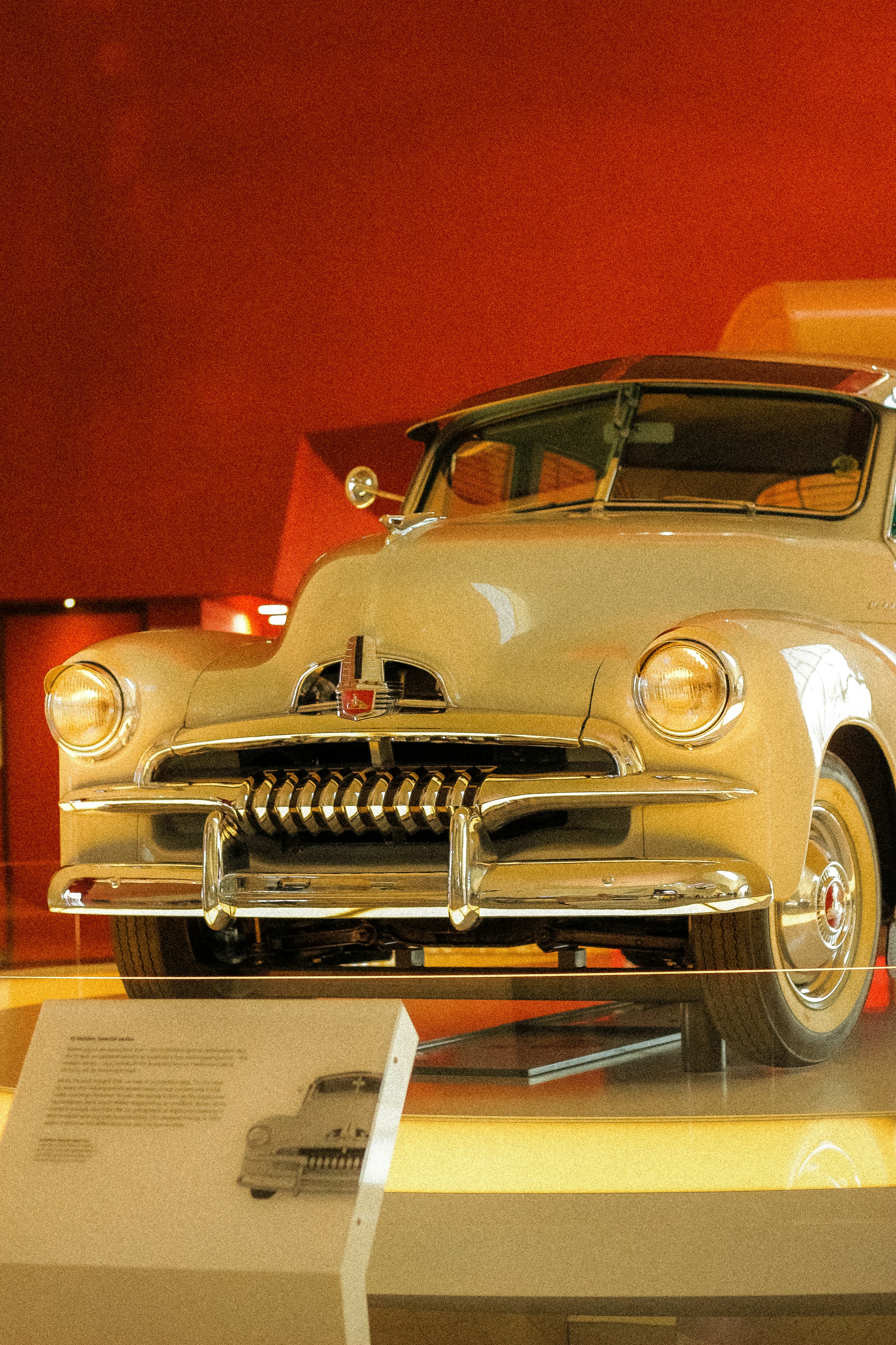 Chrome Grille Echoes: A Classic Cadillac on Display
