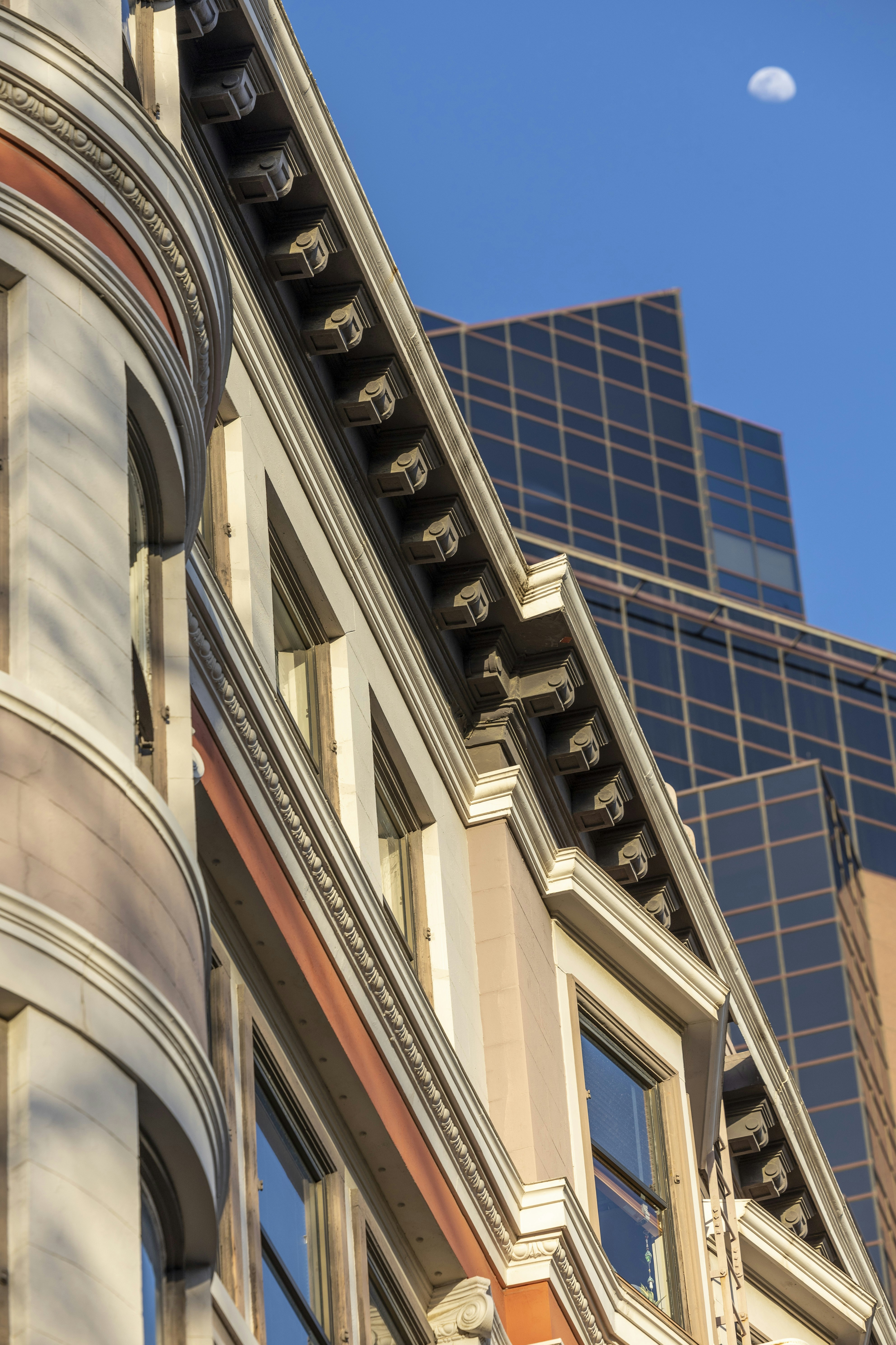 Ornate City Facades Reaching for the Sky