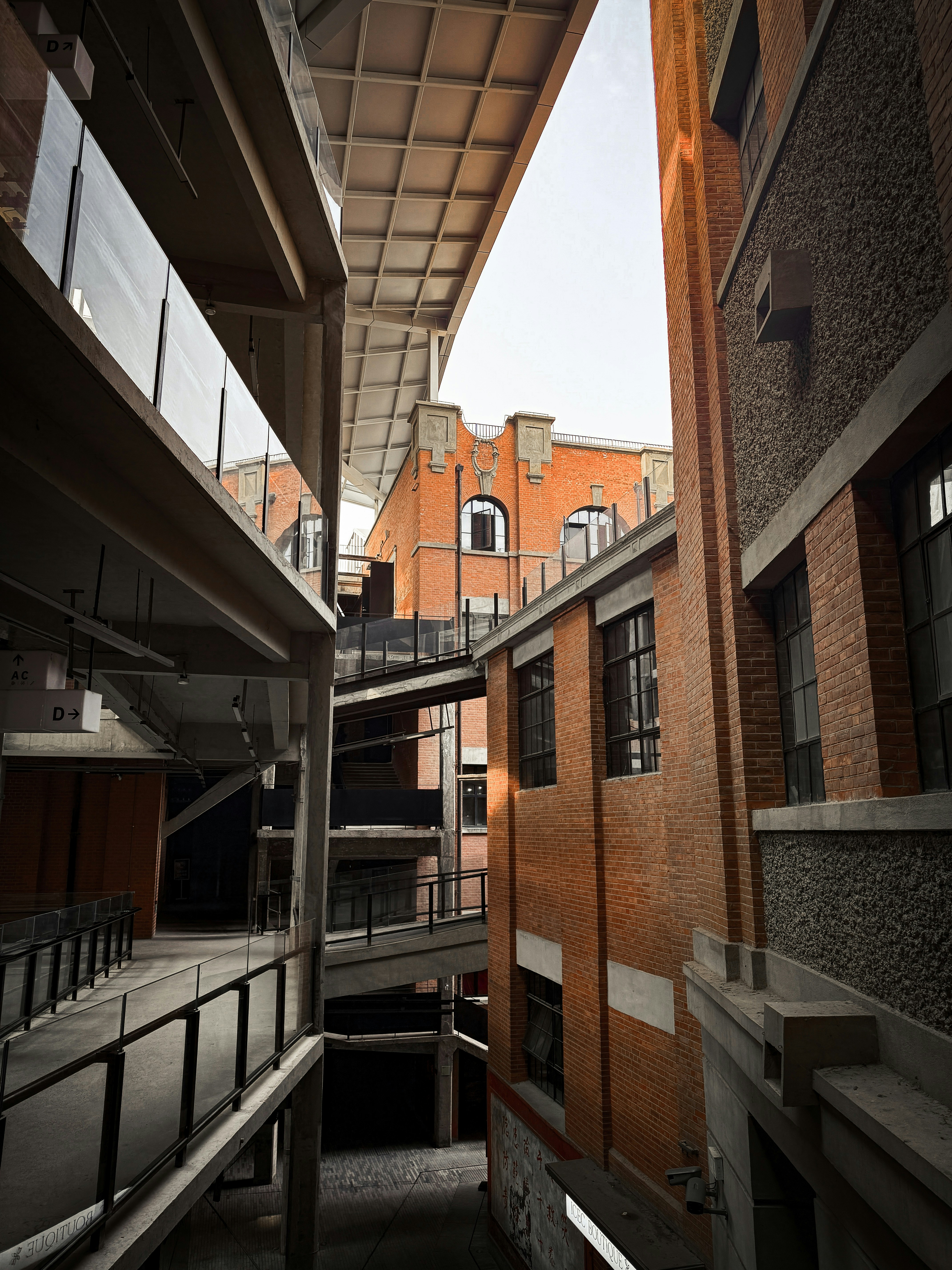 Brick Courtyard Ascent