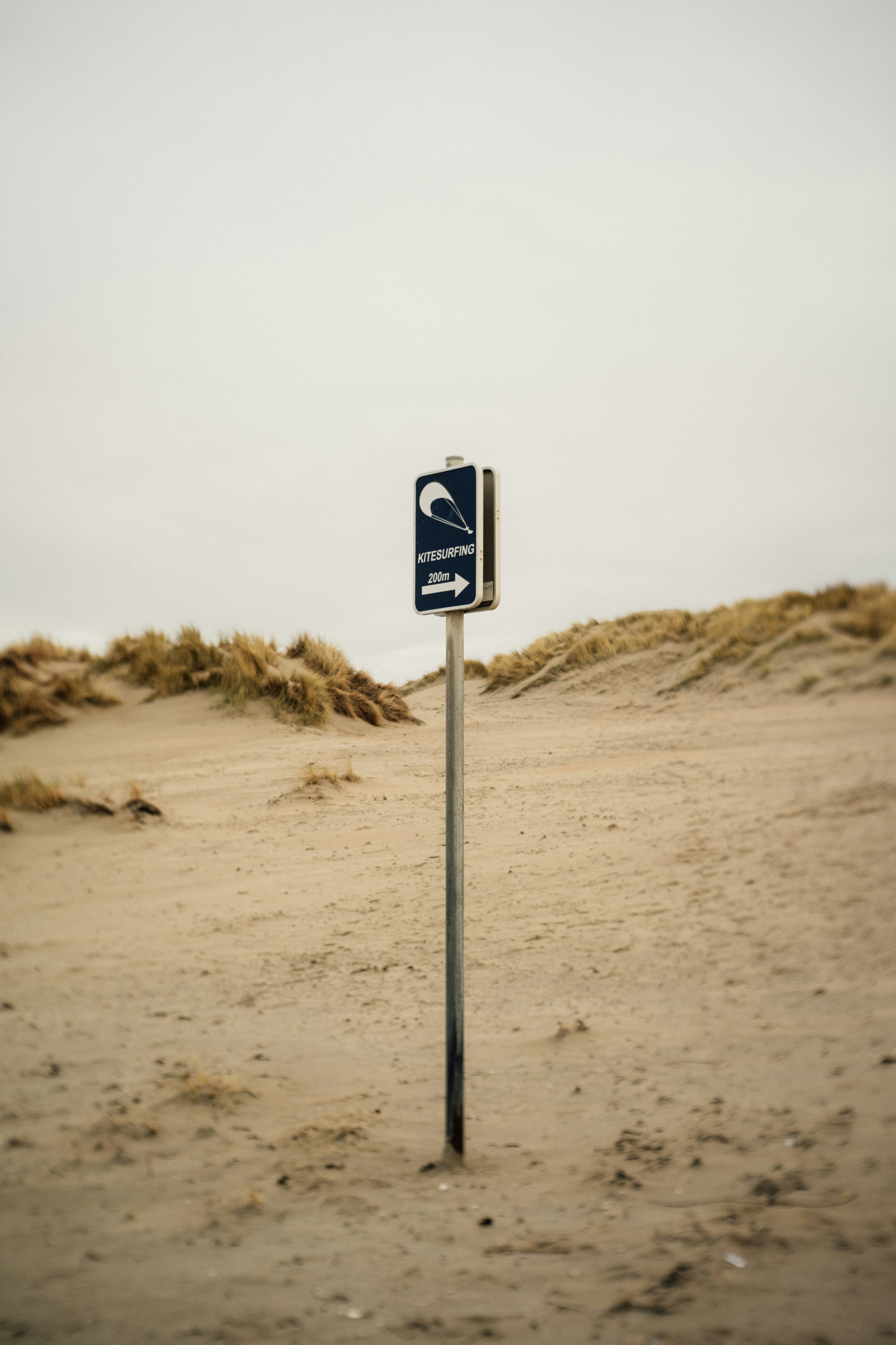 Desert Dune Signpost Standing Tall