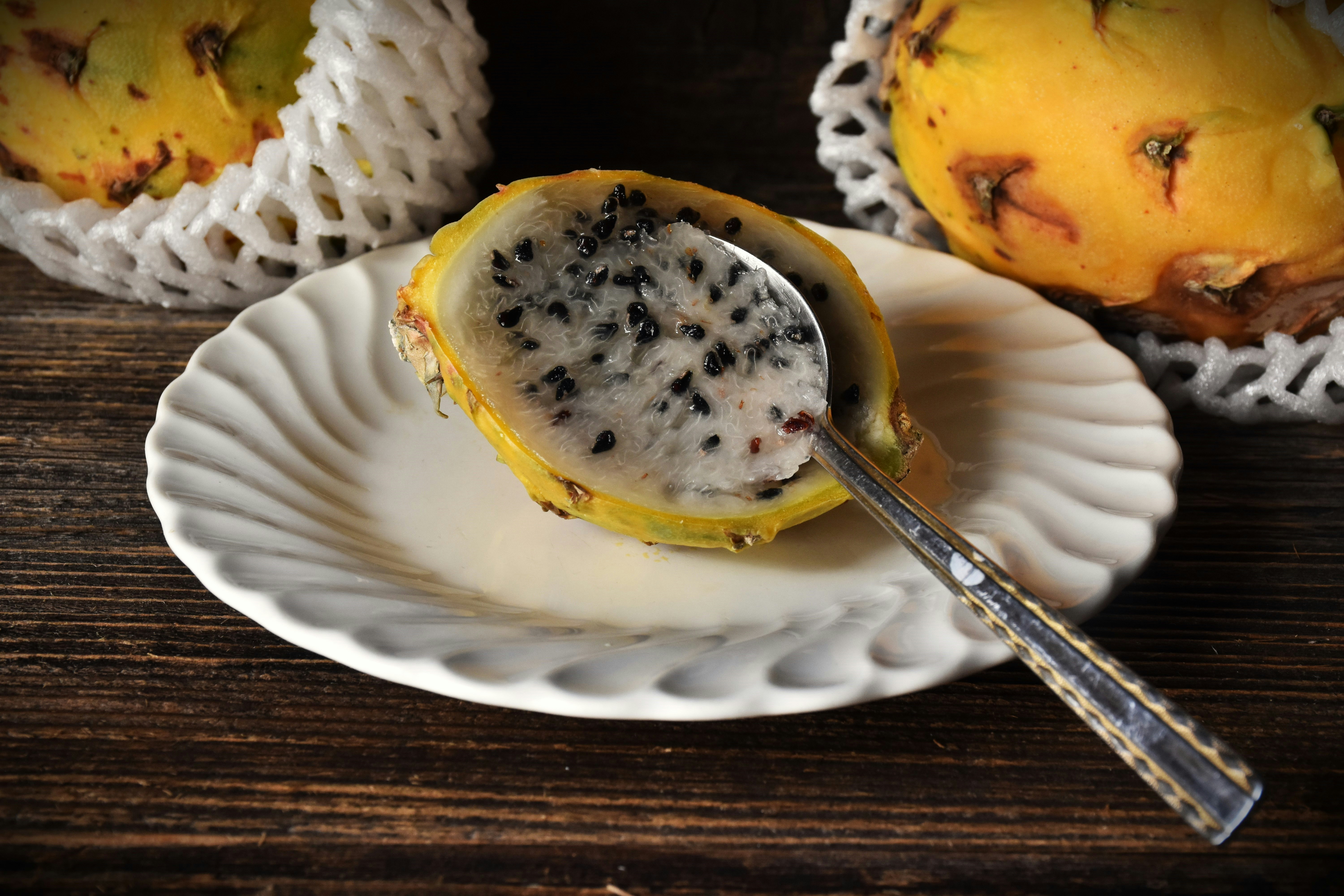 Dragon Fruit Dialogues: A Spoonful of Cream Meet the Splashed Scoop