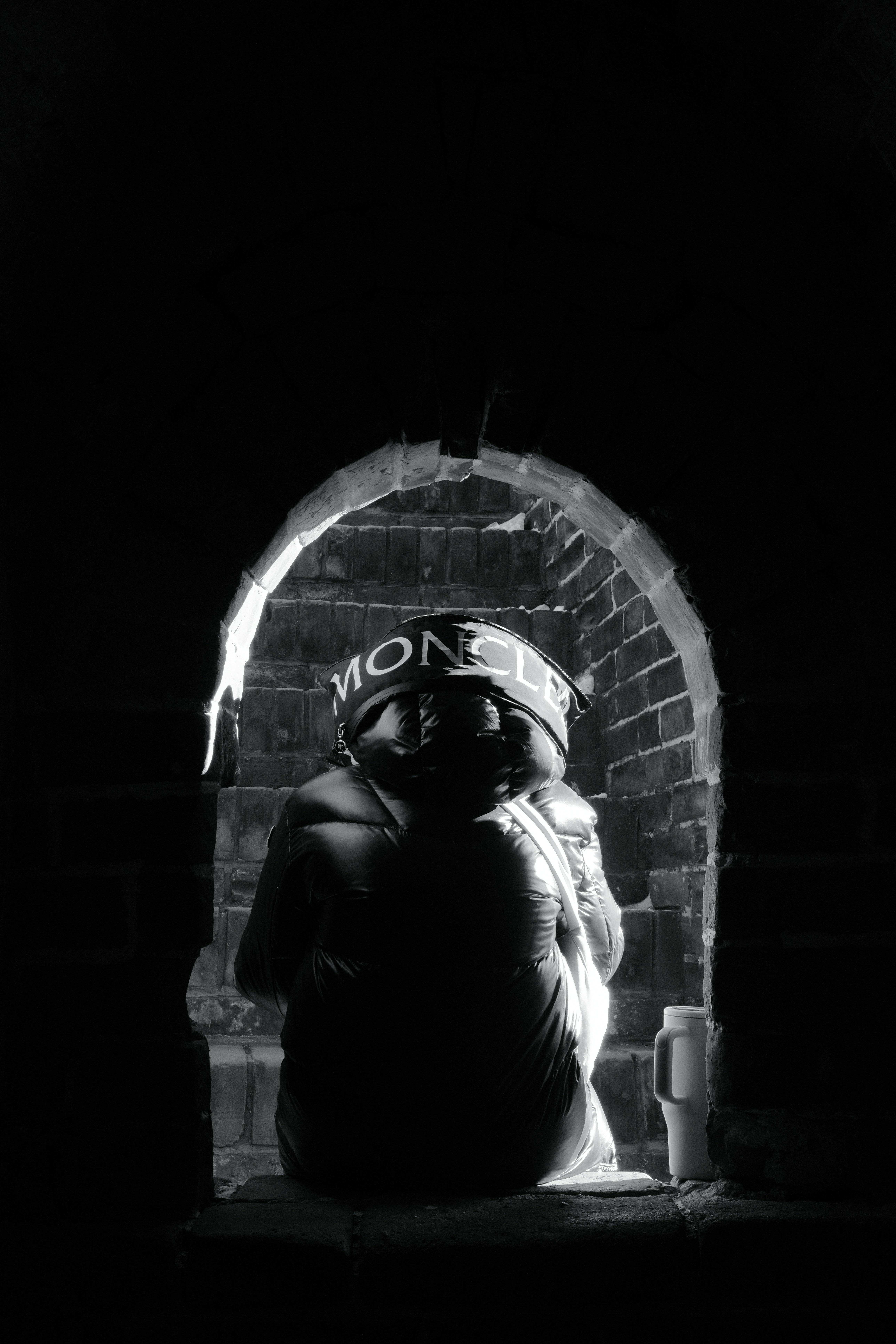 Light Through the Gate: Quiet Refuge in a Stone Arch