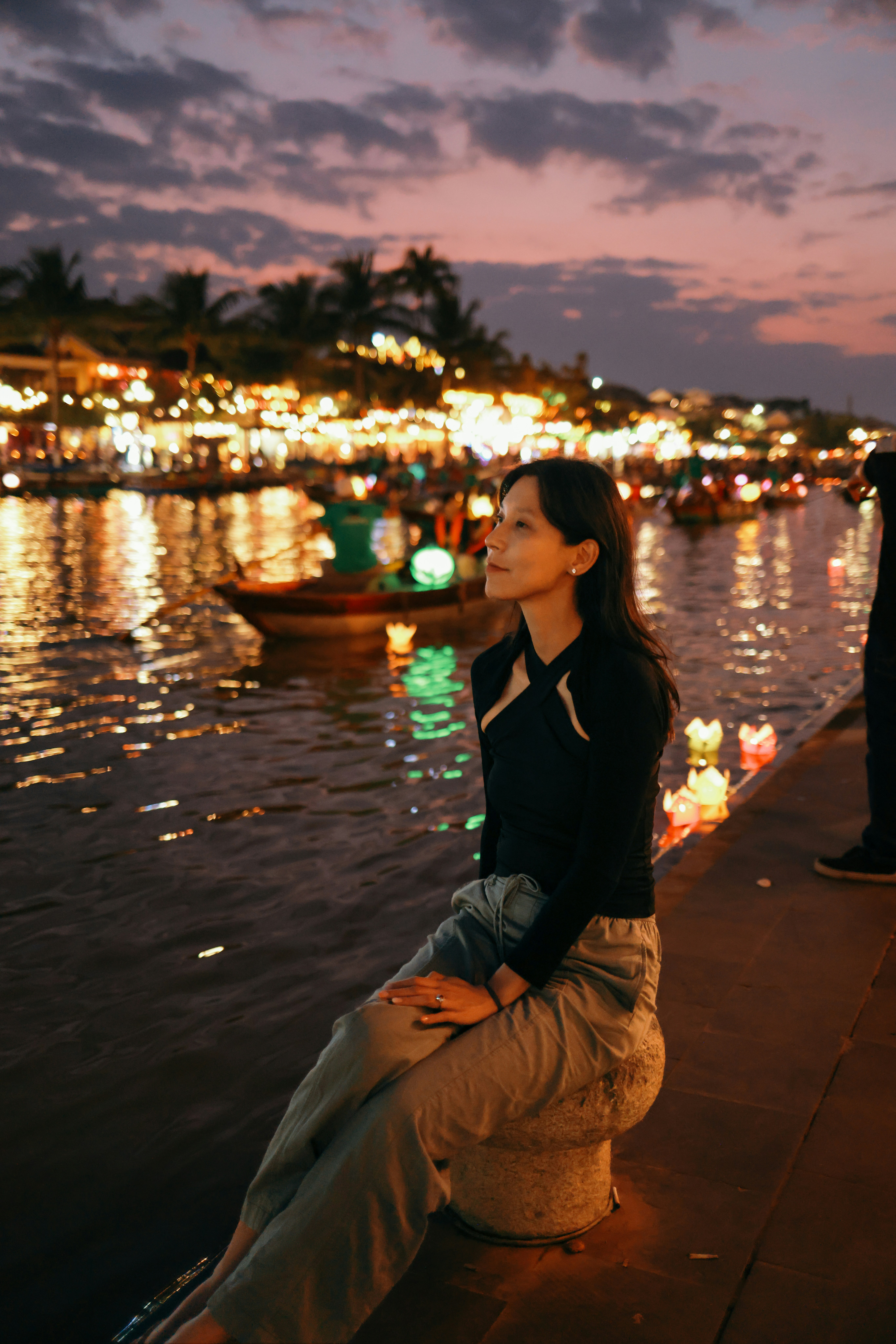 Evening by the Lantern-lit Quai