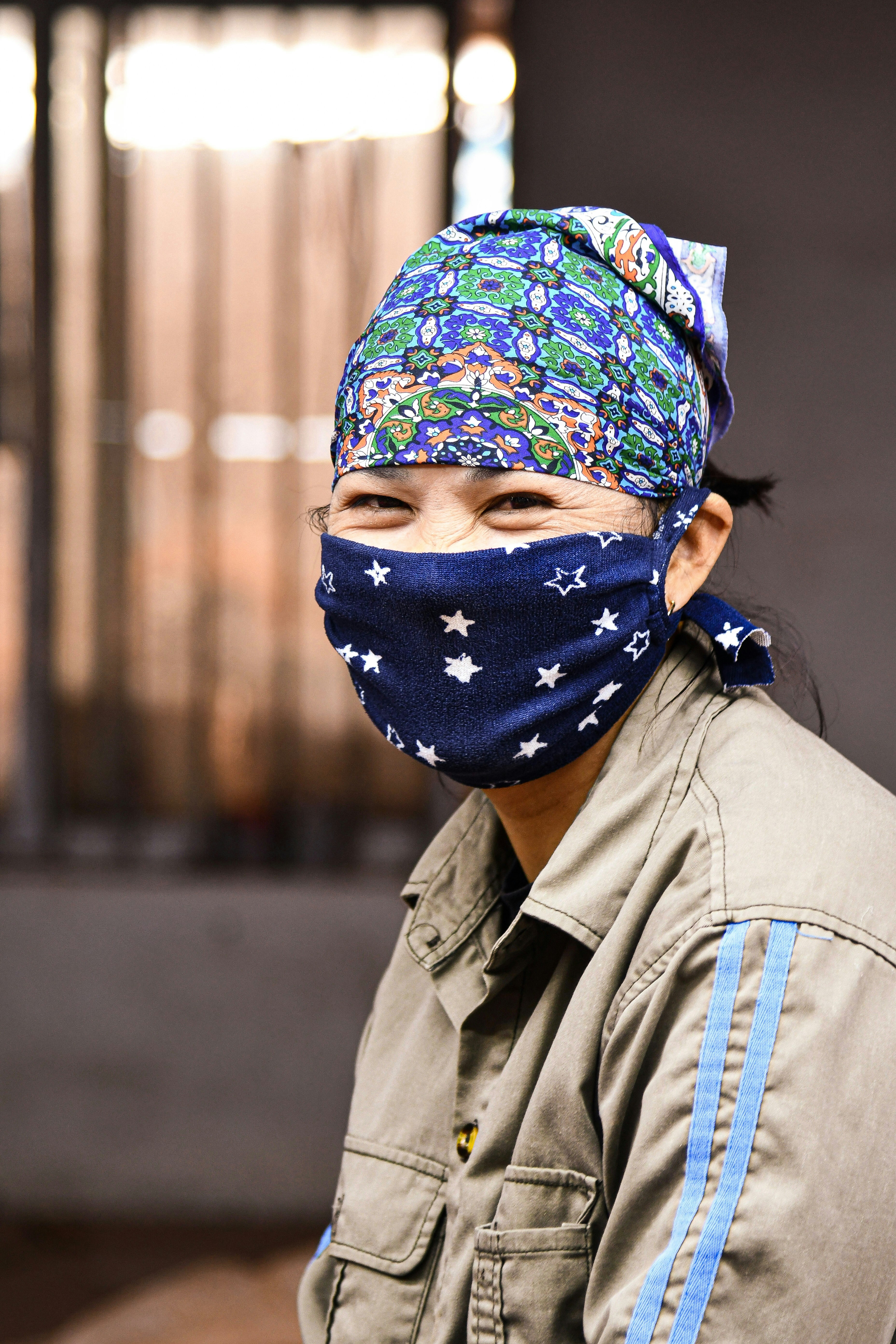 Mask of Stars: Portrait in Quiet Resilience