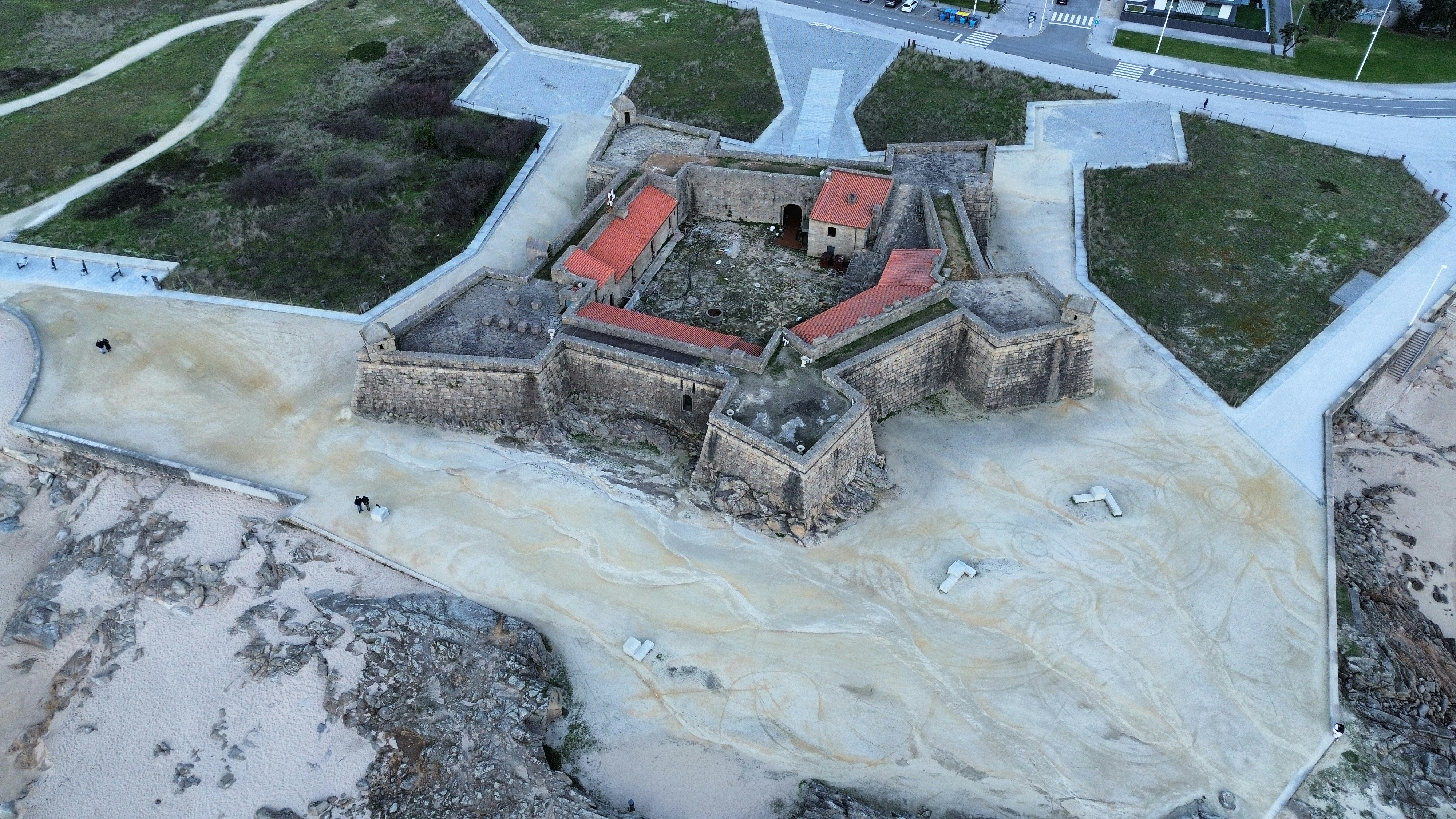 Overlooked Fortress: Aerial Onshore Ring Fortitude