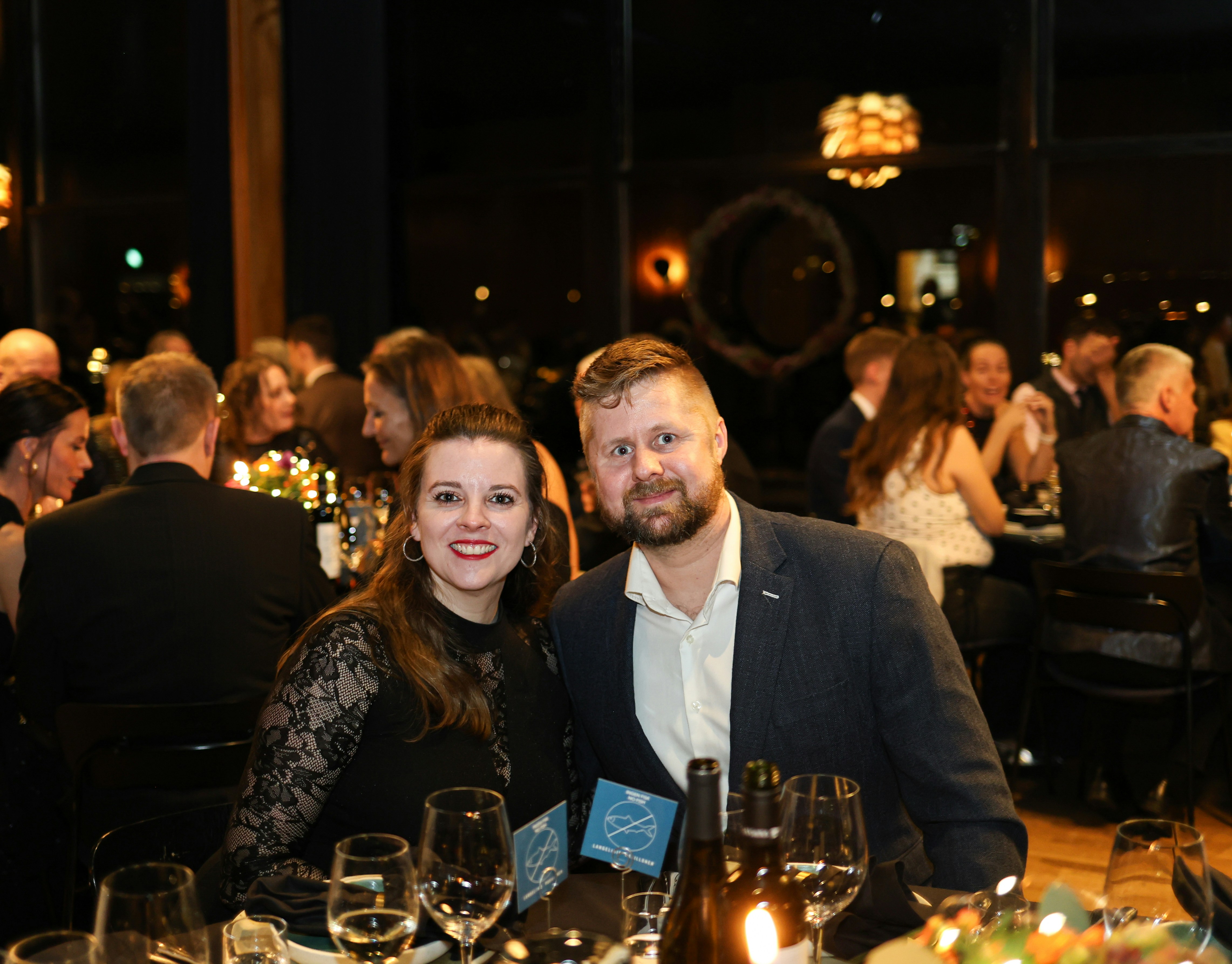 At the Table of Lights: A Warm Evening with Friends