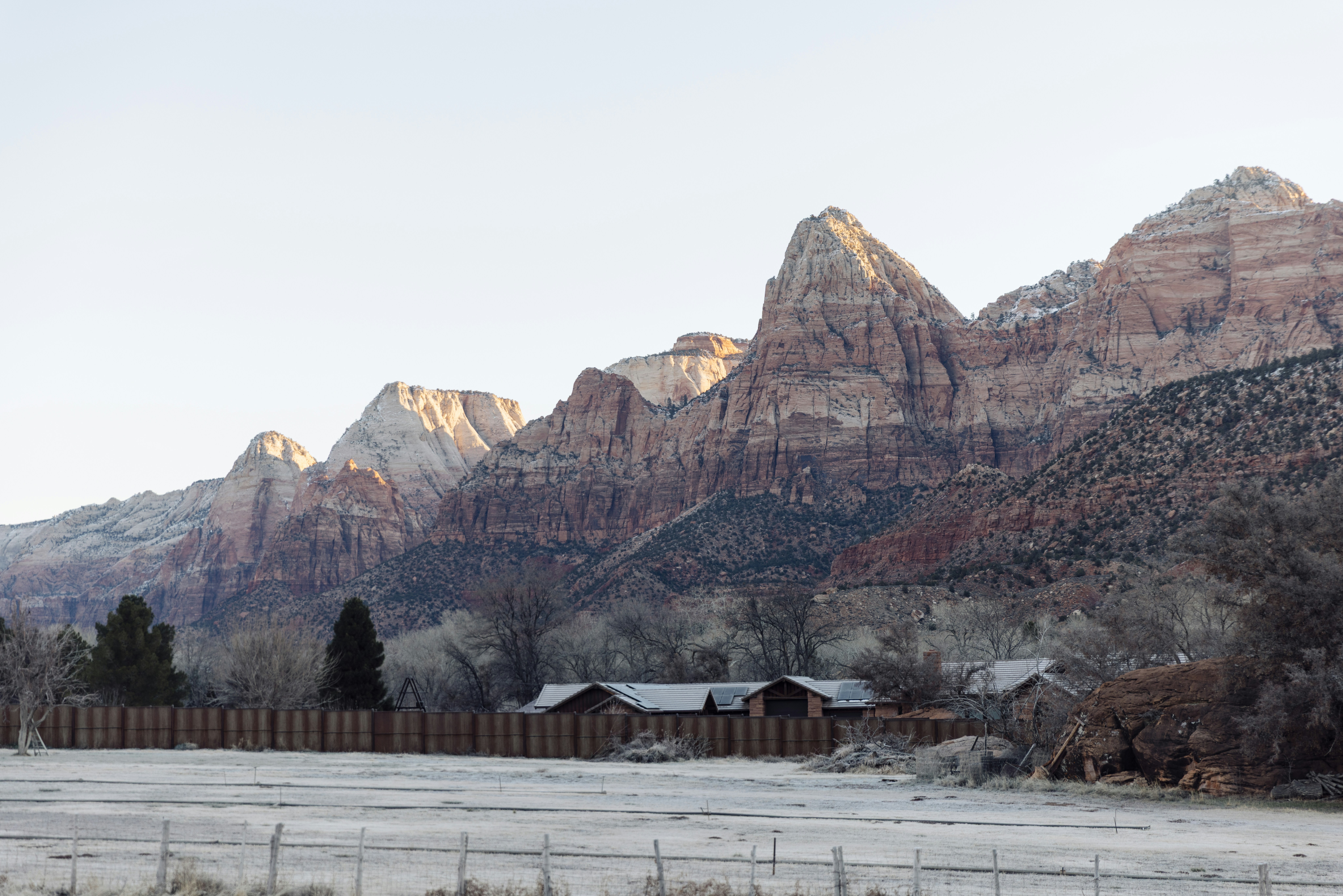Desert Ridge at Quiet Dusk