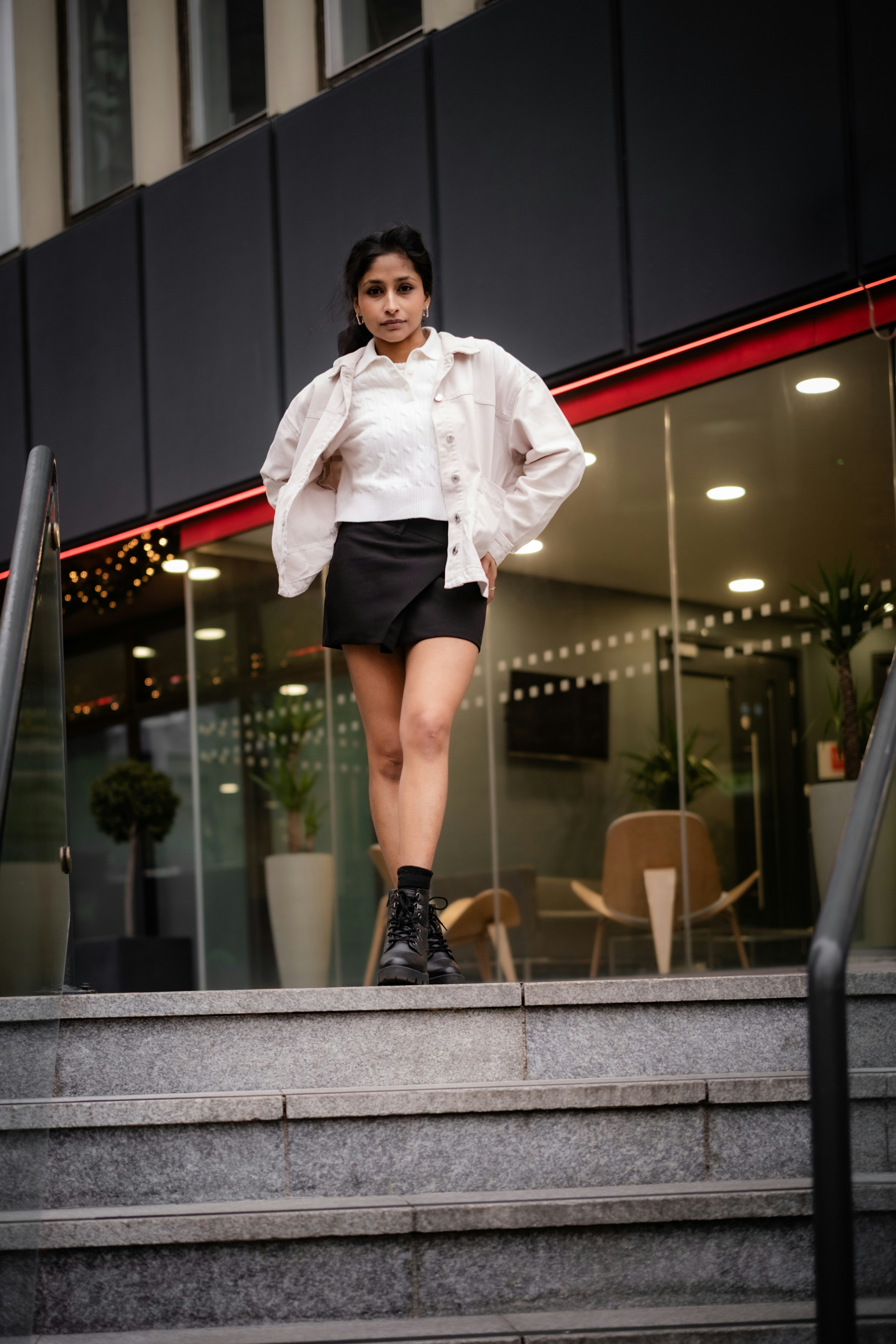 City steps: Confidence on the urban ascent