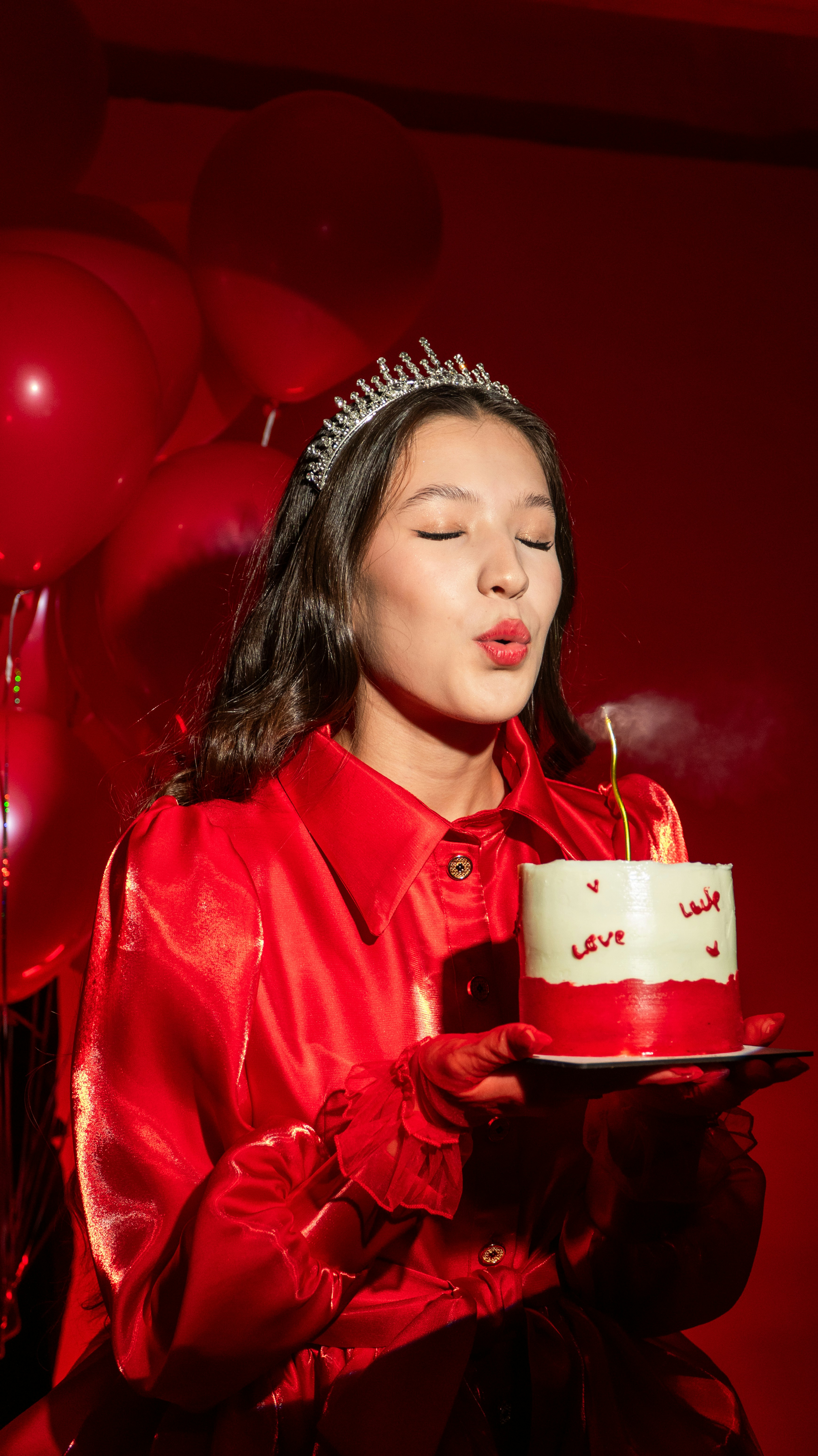 Red Velvet Birthday: A Toast with Amber Sparks
