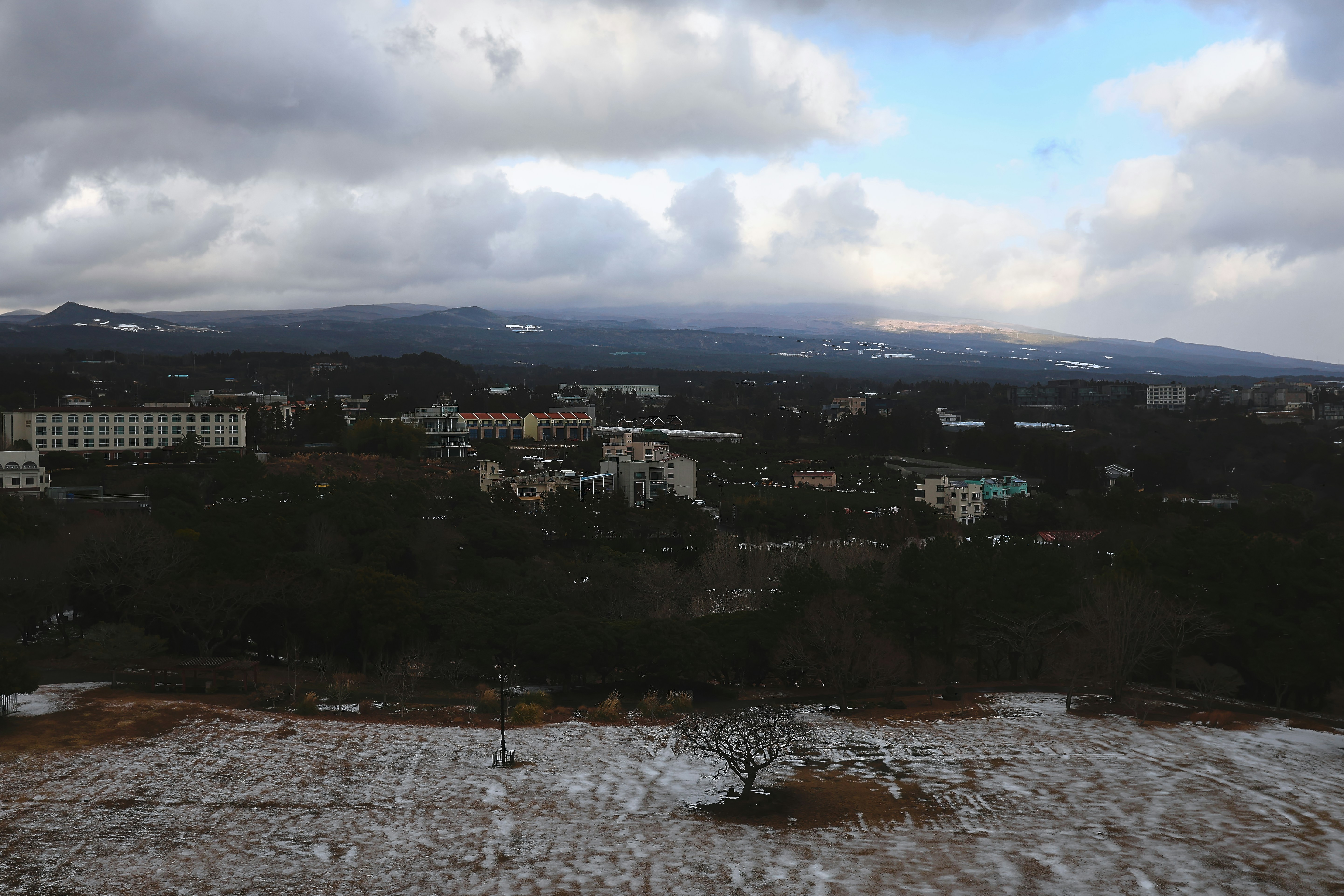 Clouds Over Suburban Ridge