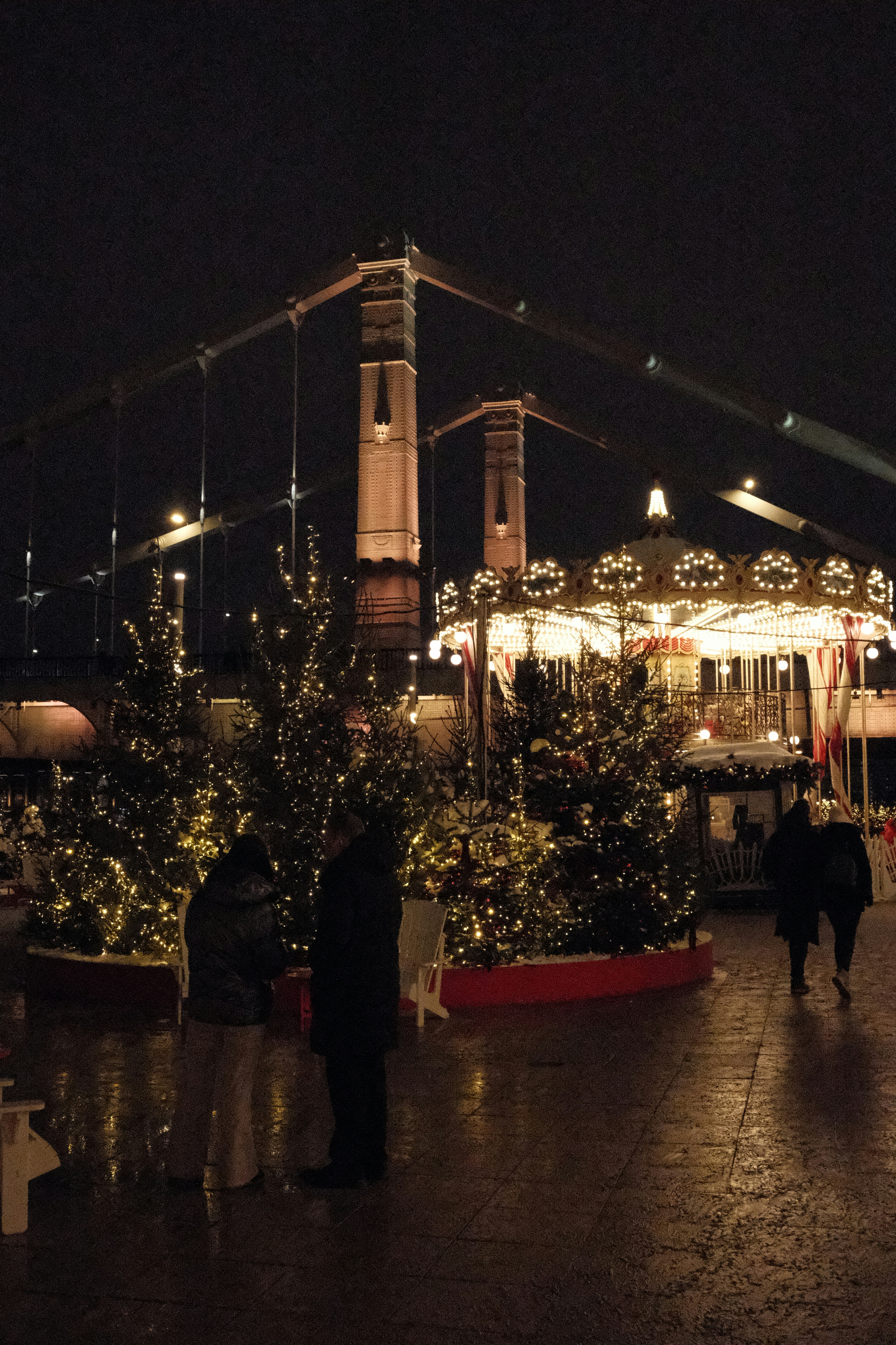 Winter Lights at the Riverside Carousel