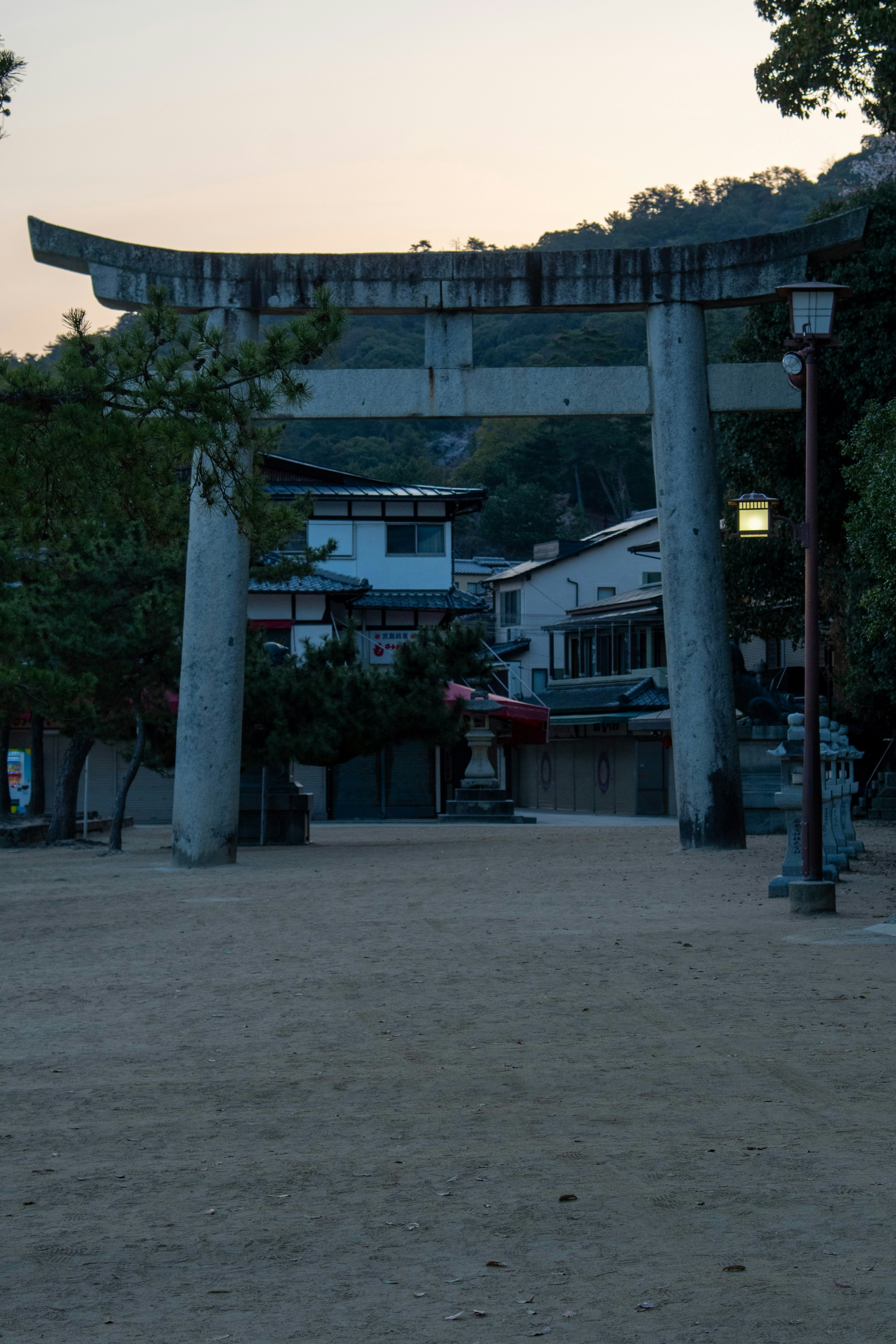 Stone torii gate at a japanese shrine photo – Free Pathway Image on ...