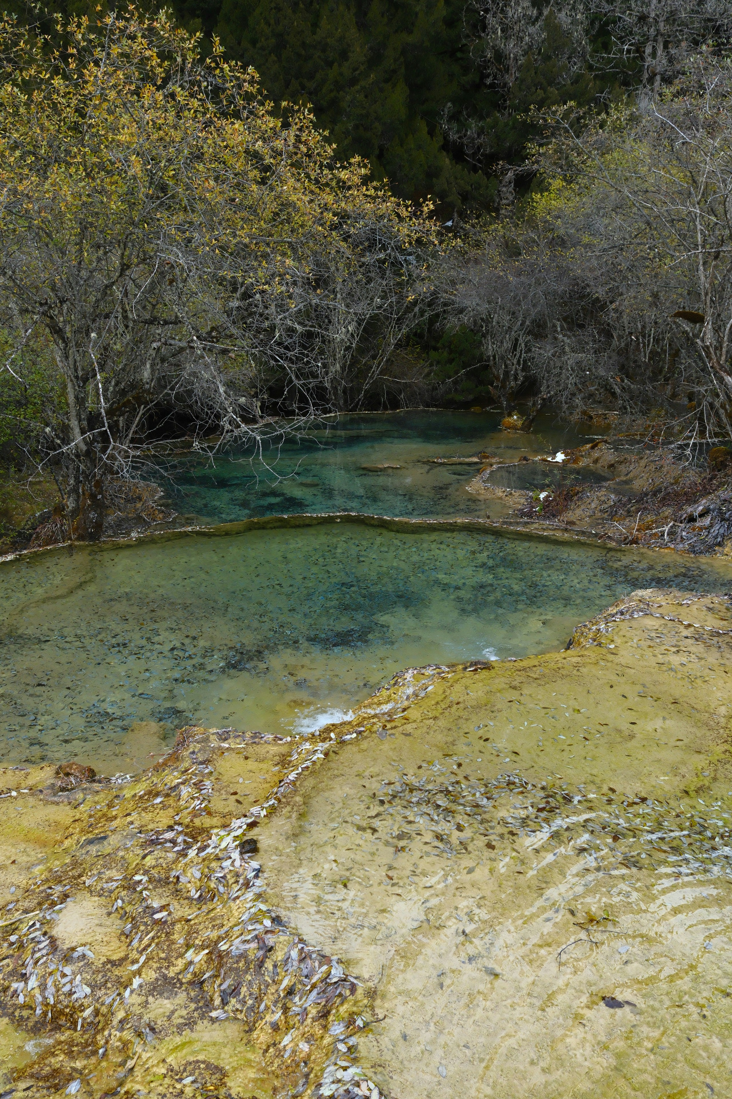 Emerald Pools Carved by Time