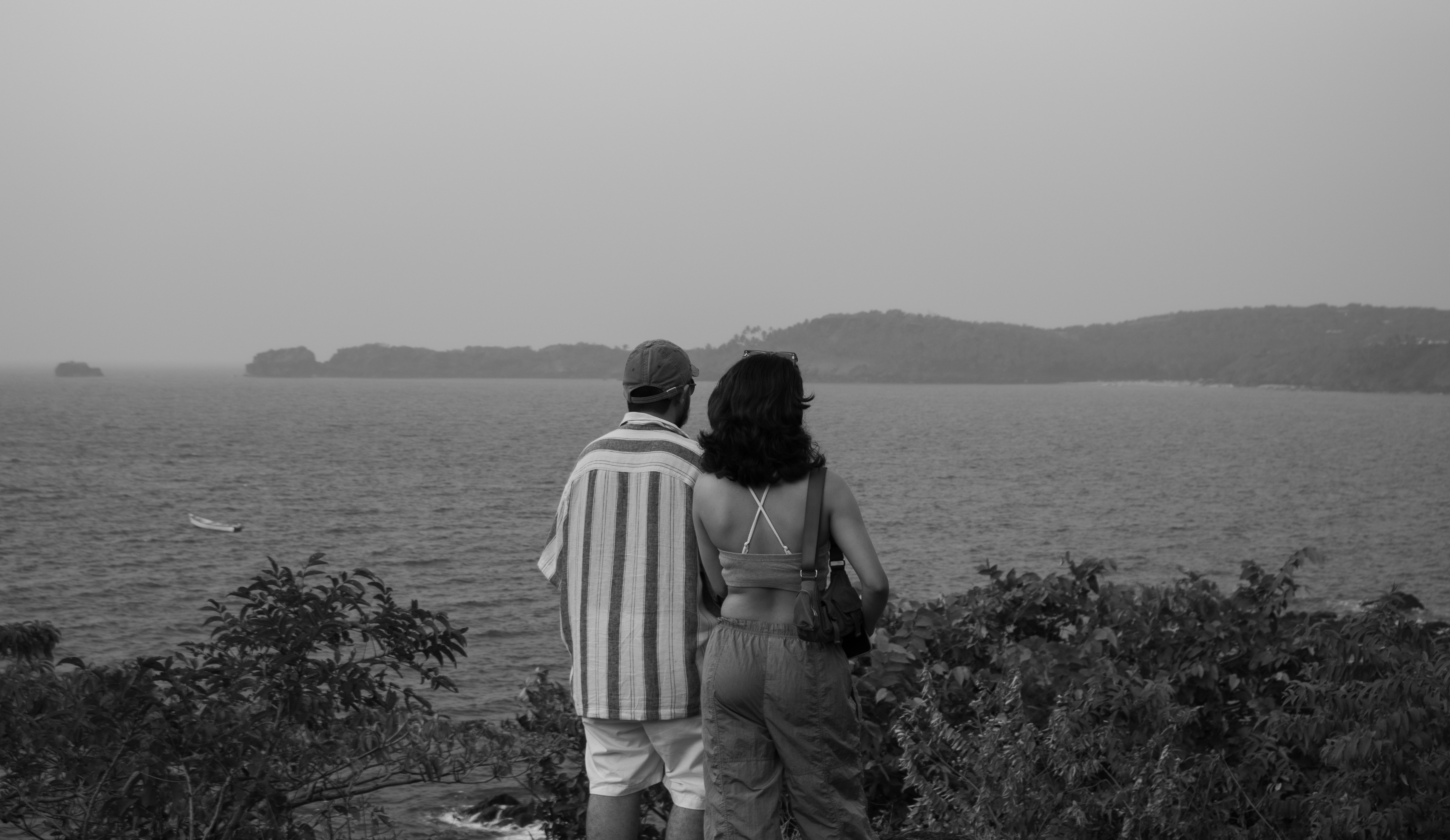 Watching the Horizon: A Quiet Moment by the Sea