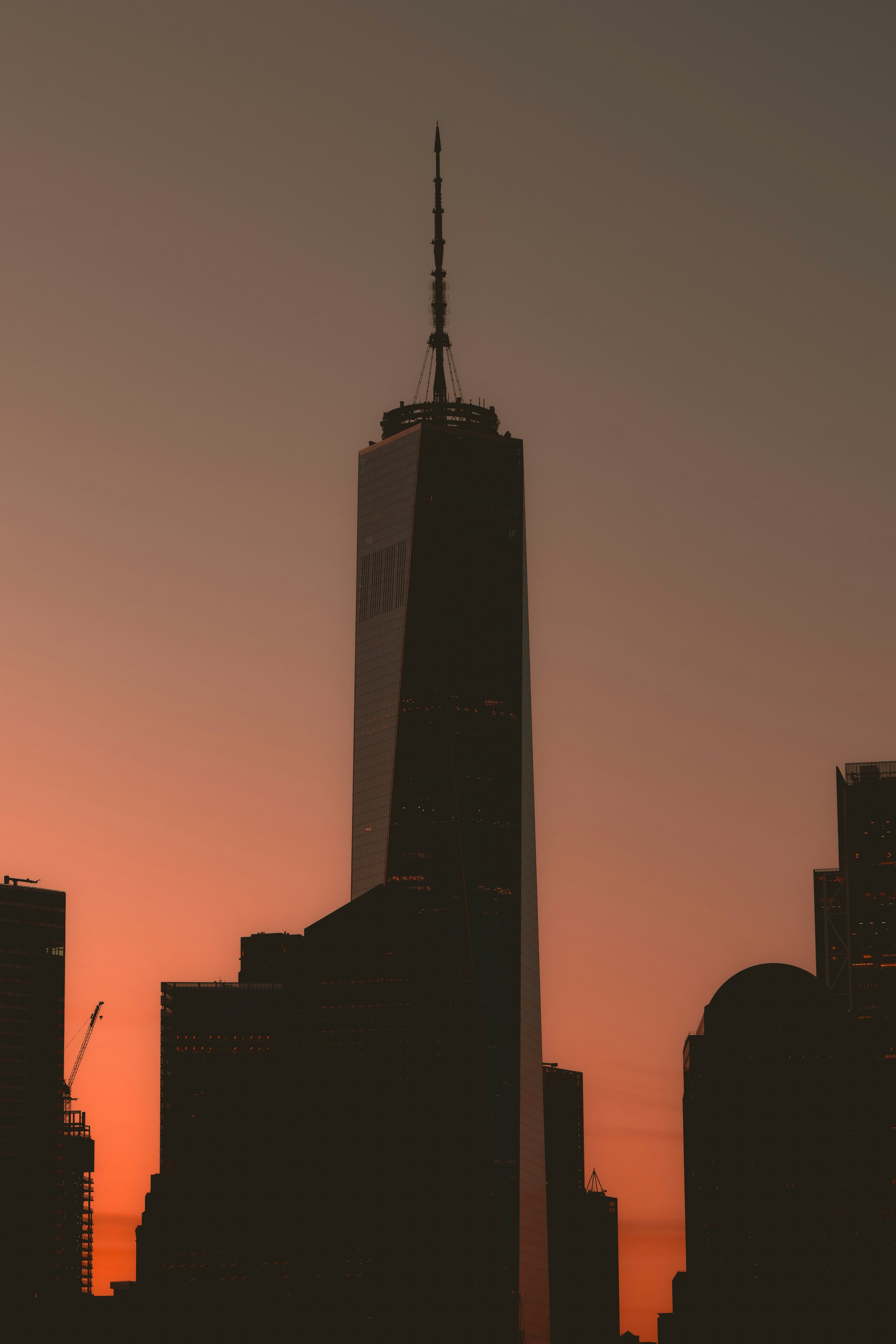 Sunset Spire: The One World Silhouette