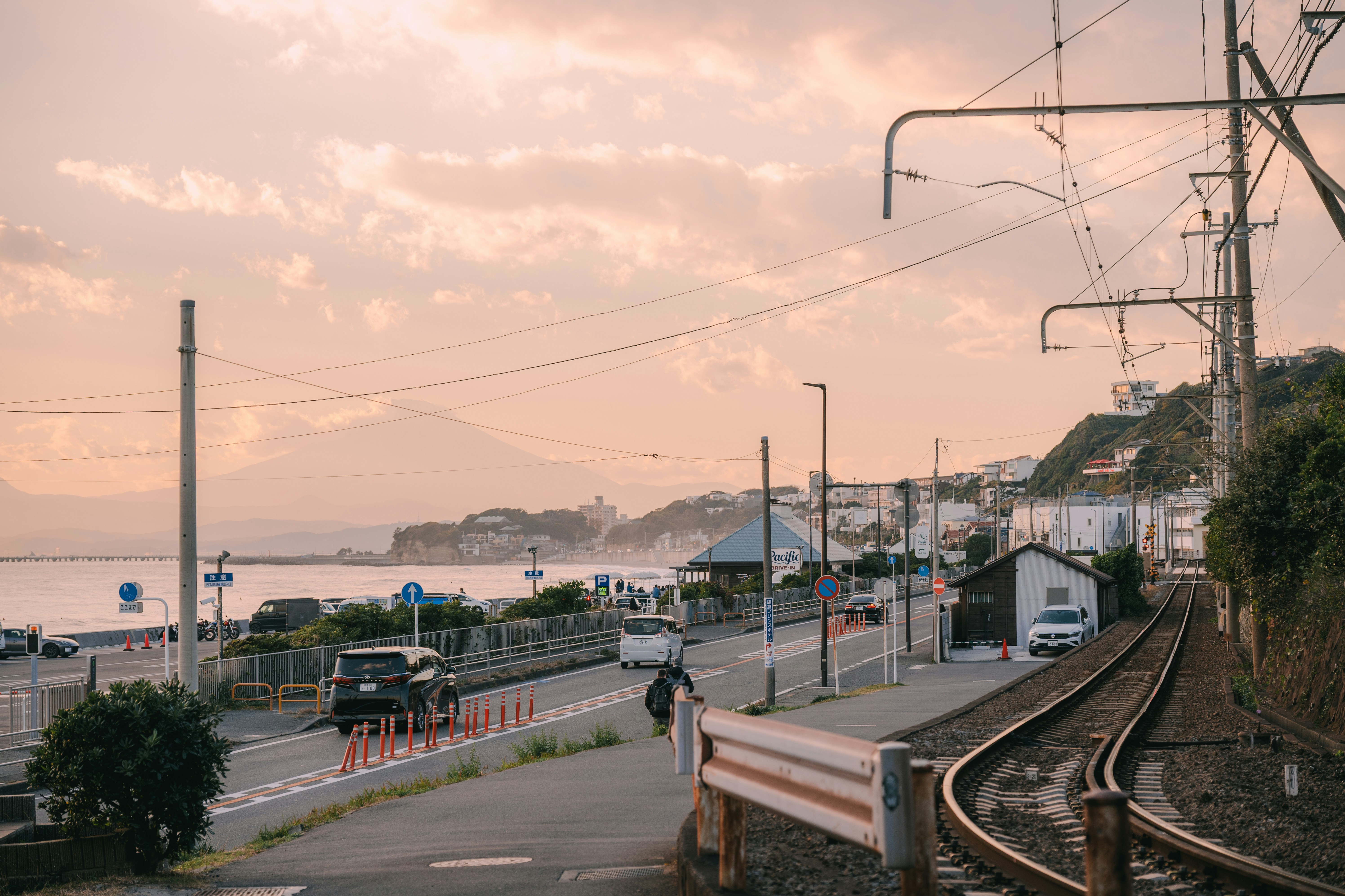 Railway Parallel of Sunset Coast