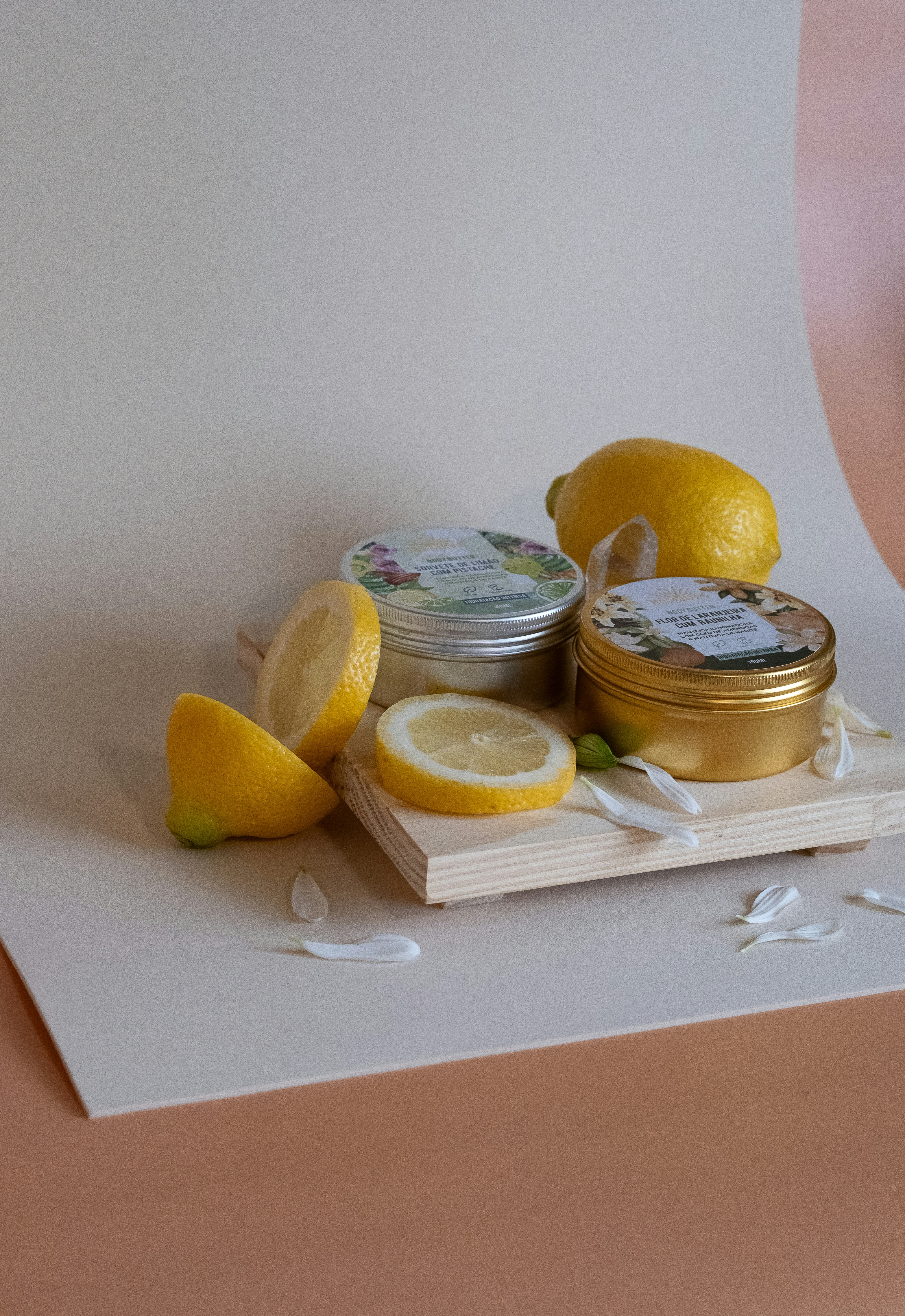 Citrus Still Life: Lemons, Tin Jars, and Soft Studio Light
