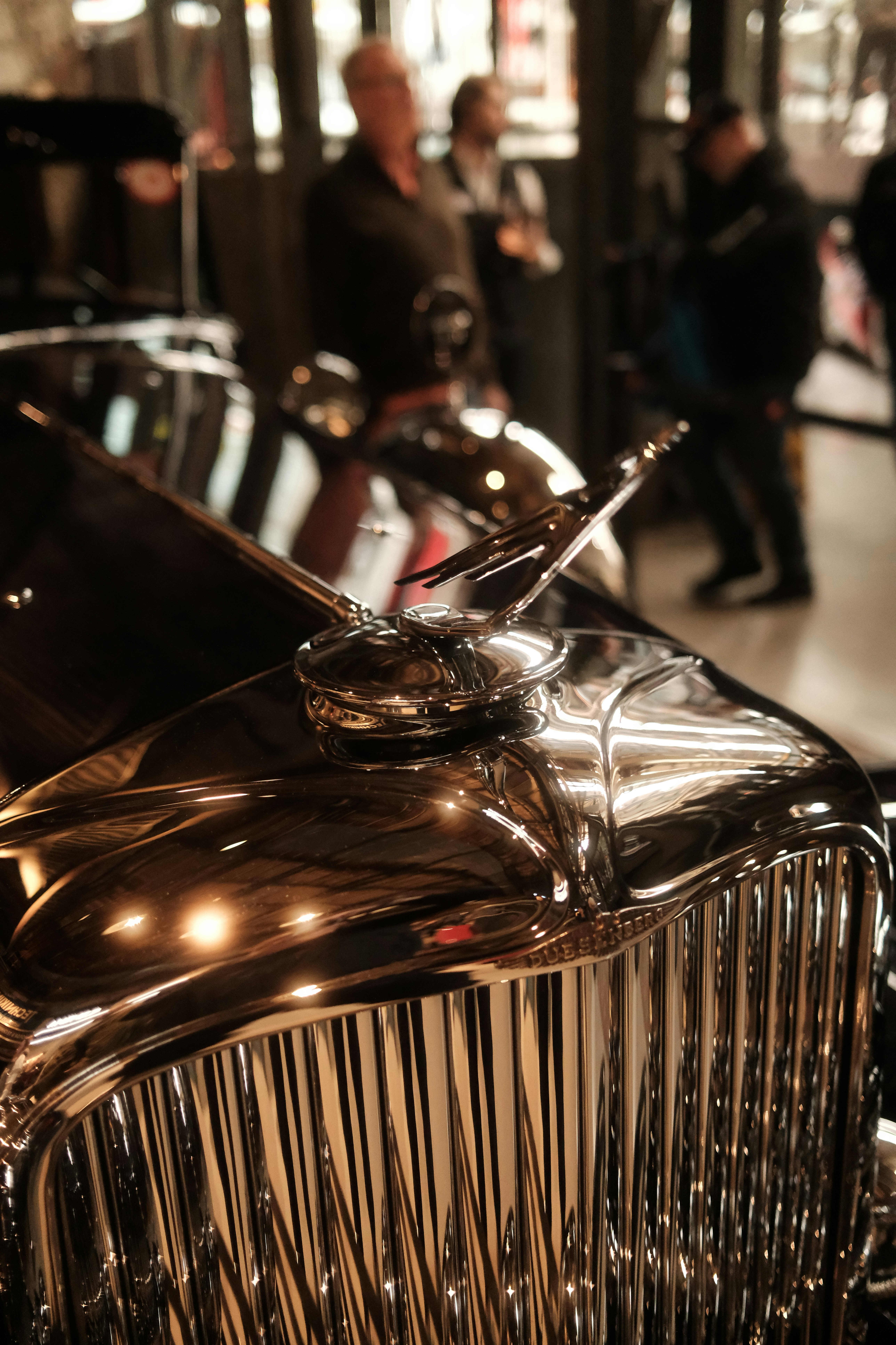Chrome Crown: The Gleam and Grille of a Classic Car