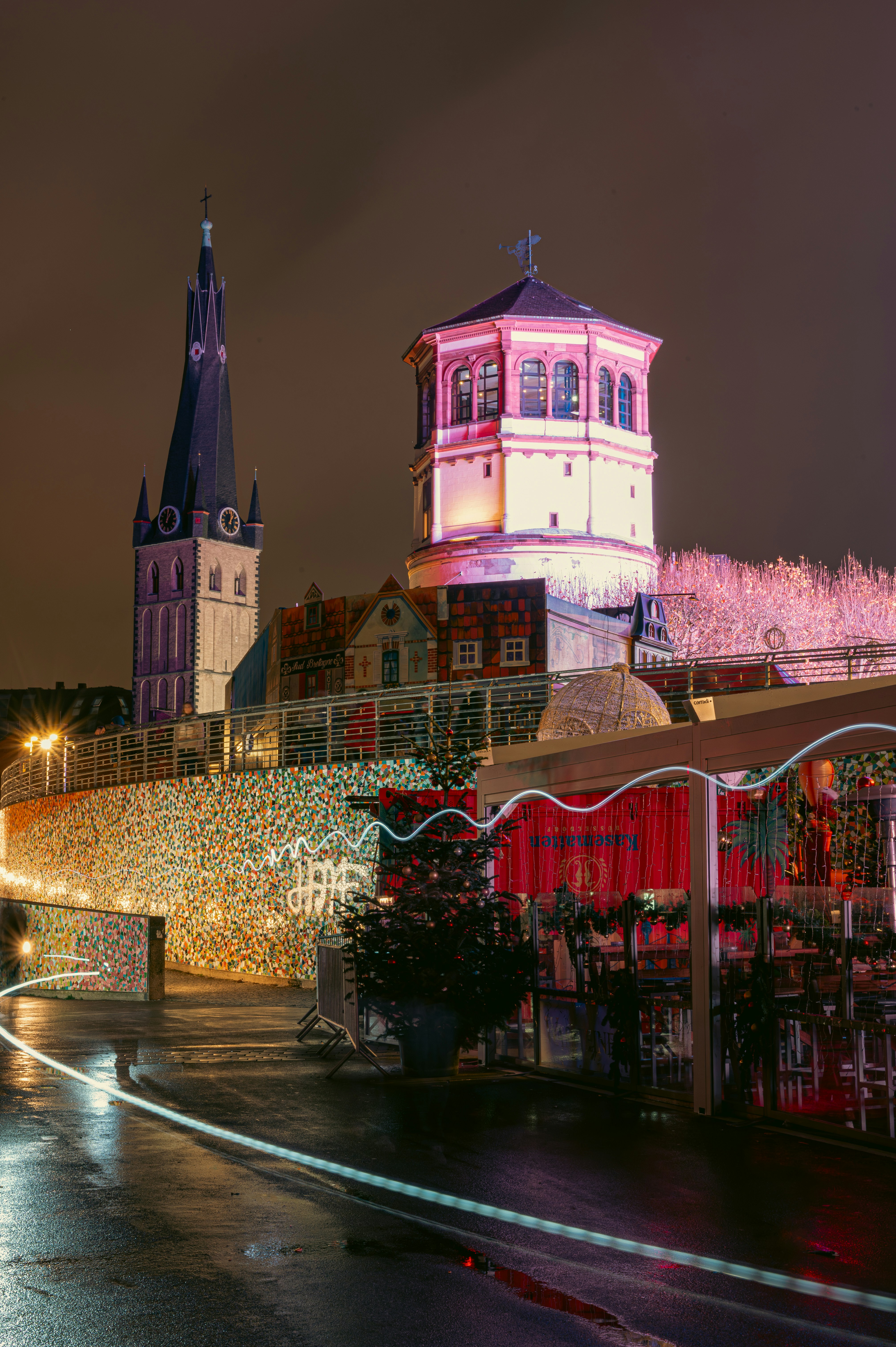 Twilight Lanterns Over the City: A Carnival of Light