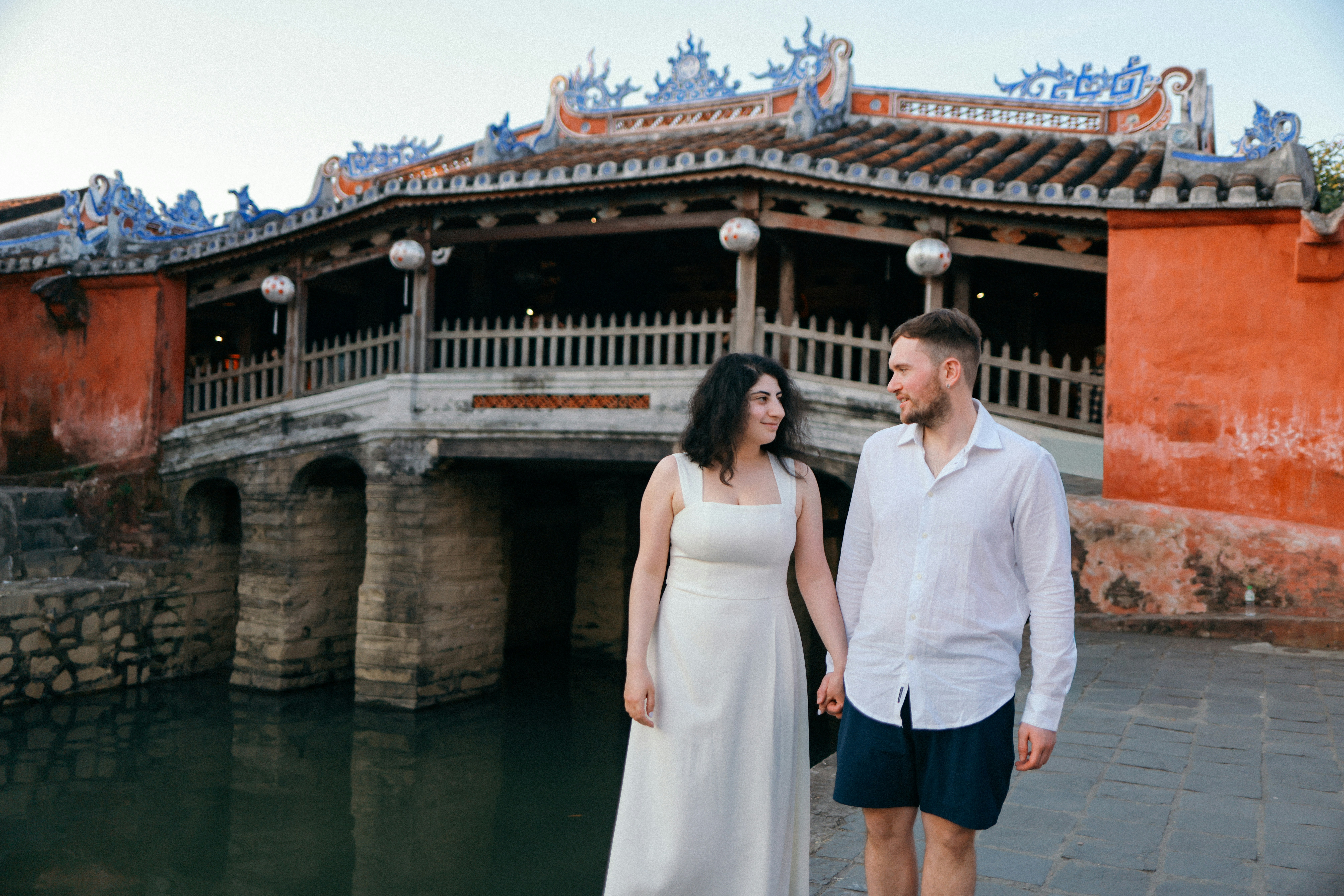 Whispers by the Waterfront Temple