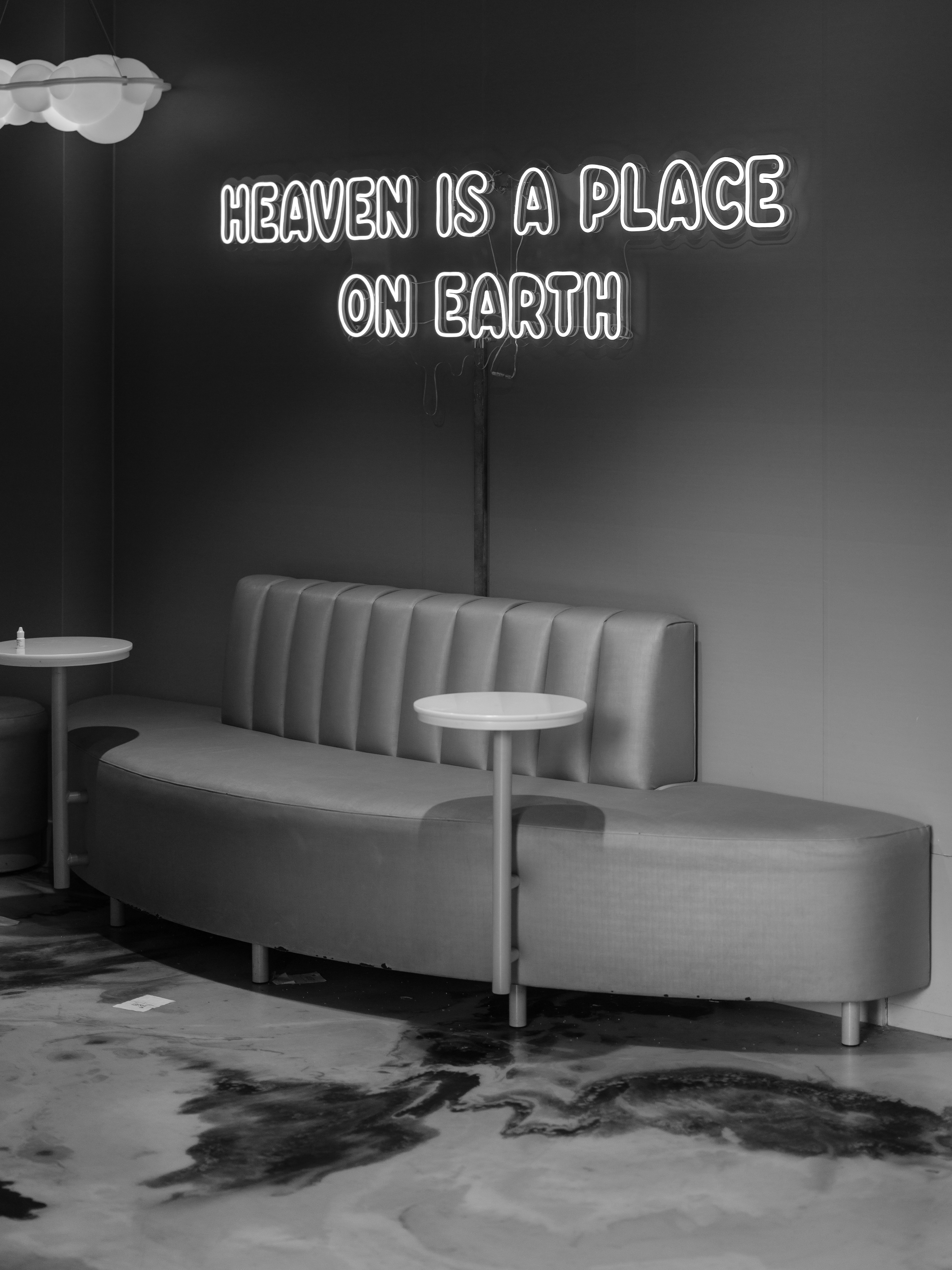 Neon Whisper in Velvet Lounge