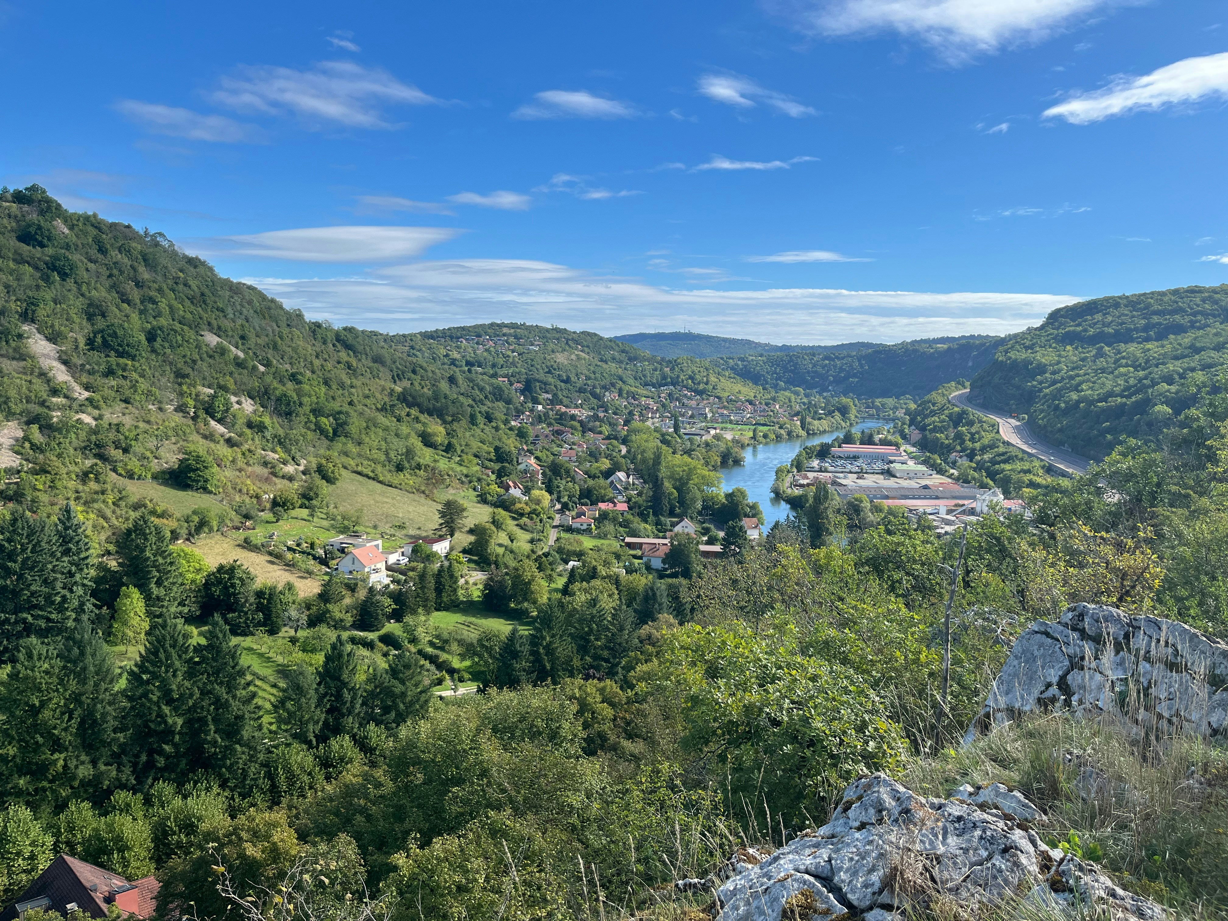 Verdant Valley Confluence: A Quiet River Among Rolling Hills