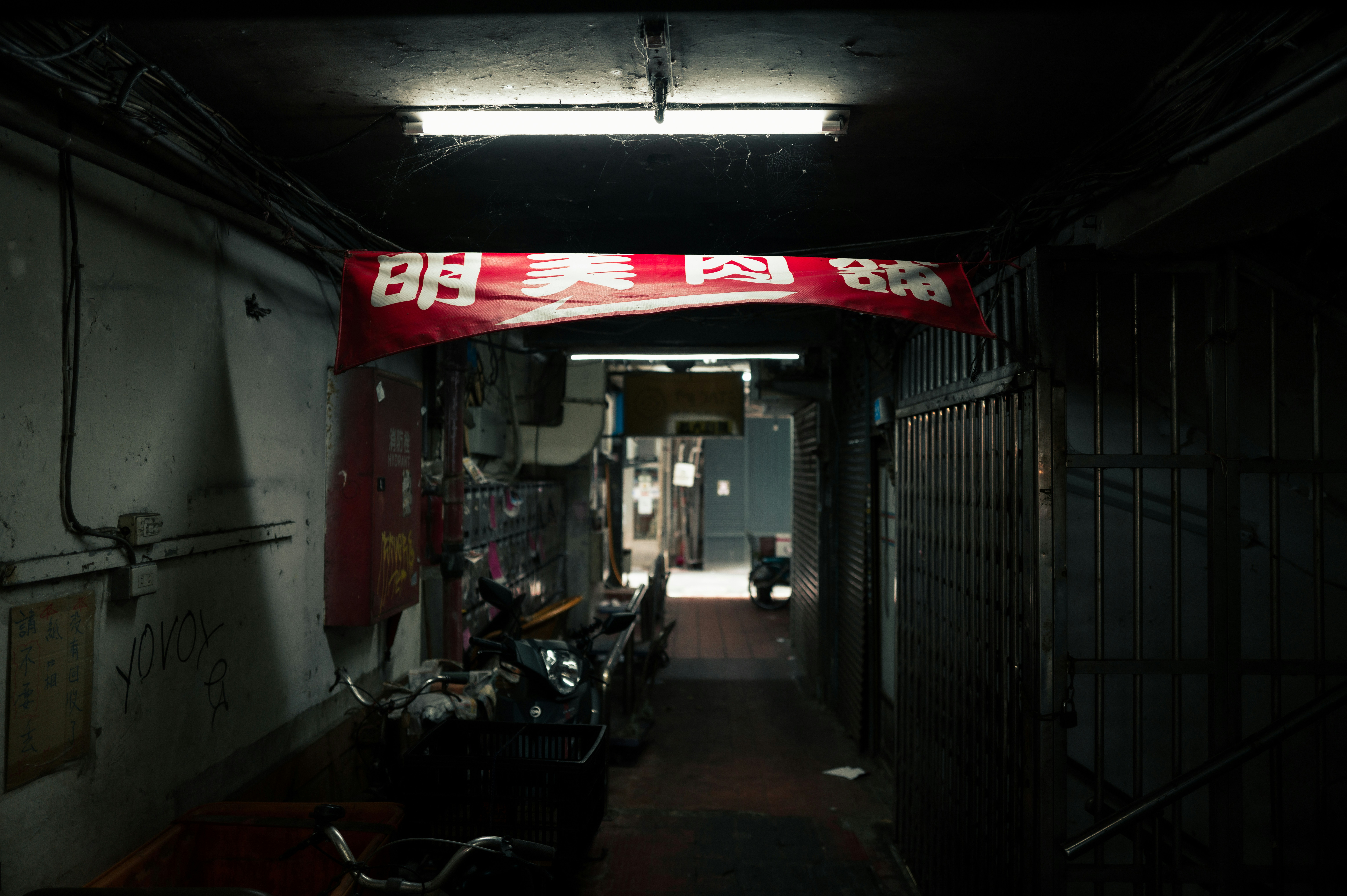 Neon Narrow: A Dim Corridor to the Force of Light
