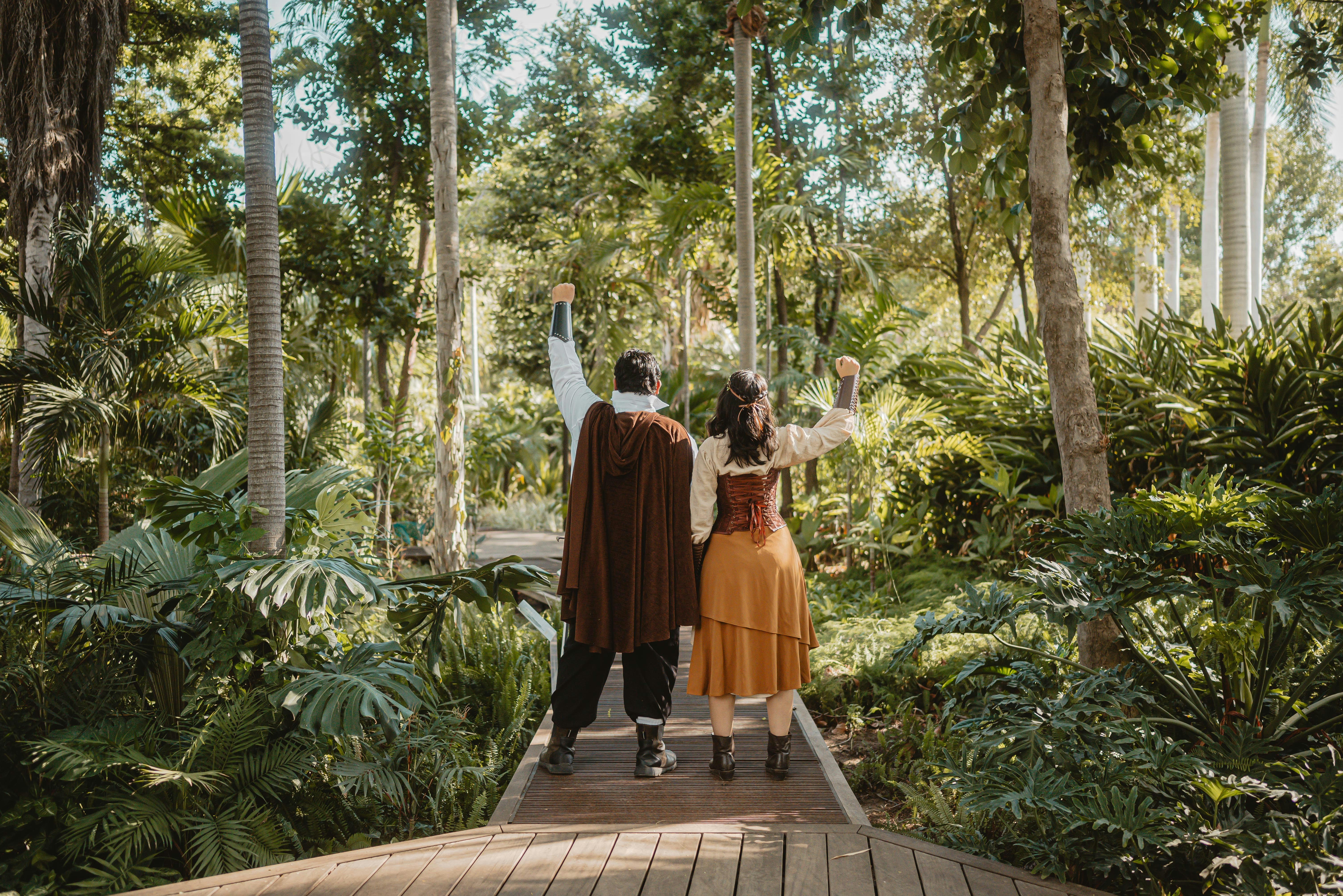 Strolling into a Verdant Glow