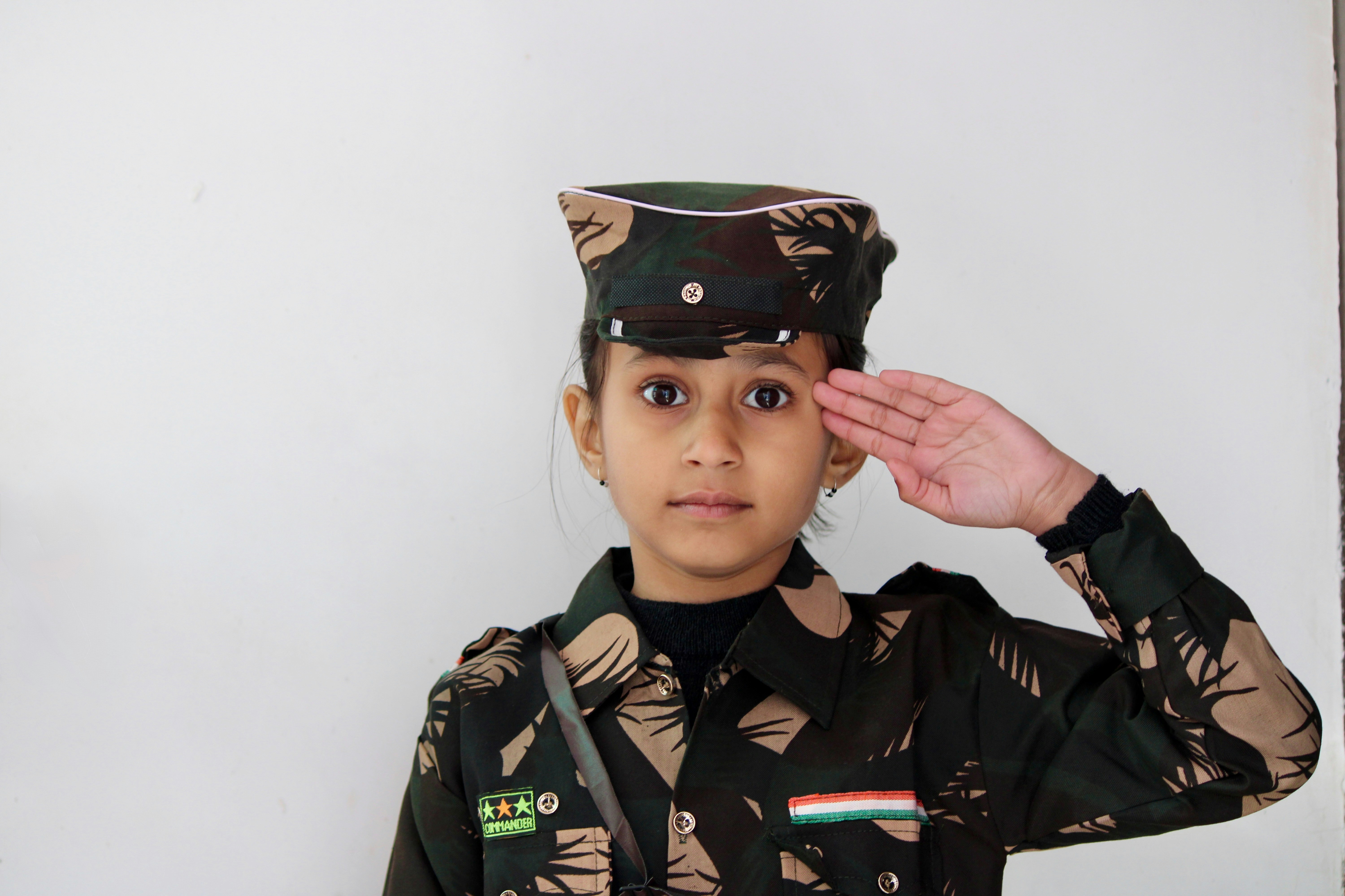 Salute in Uniform: A Portrait of Quiet Discipline