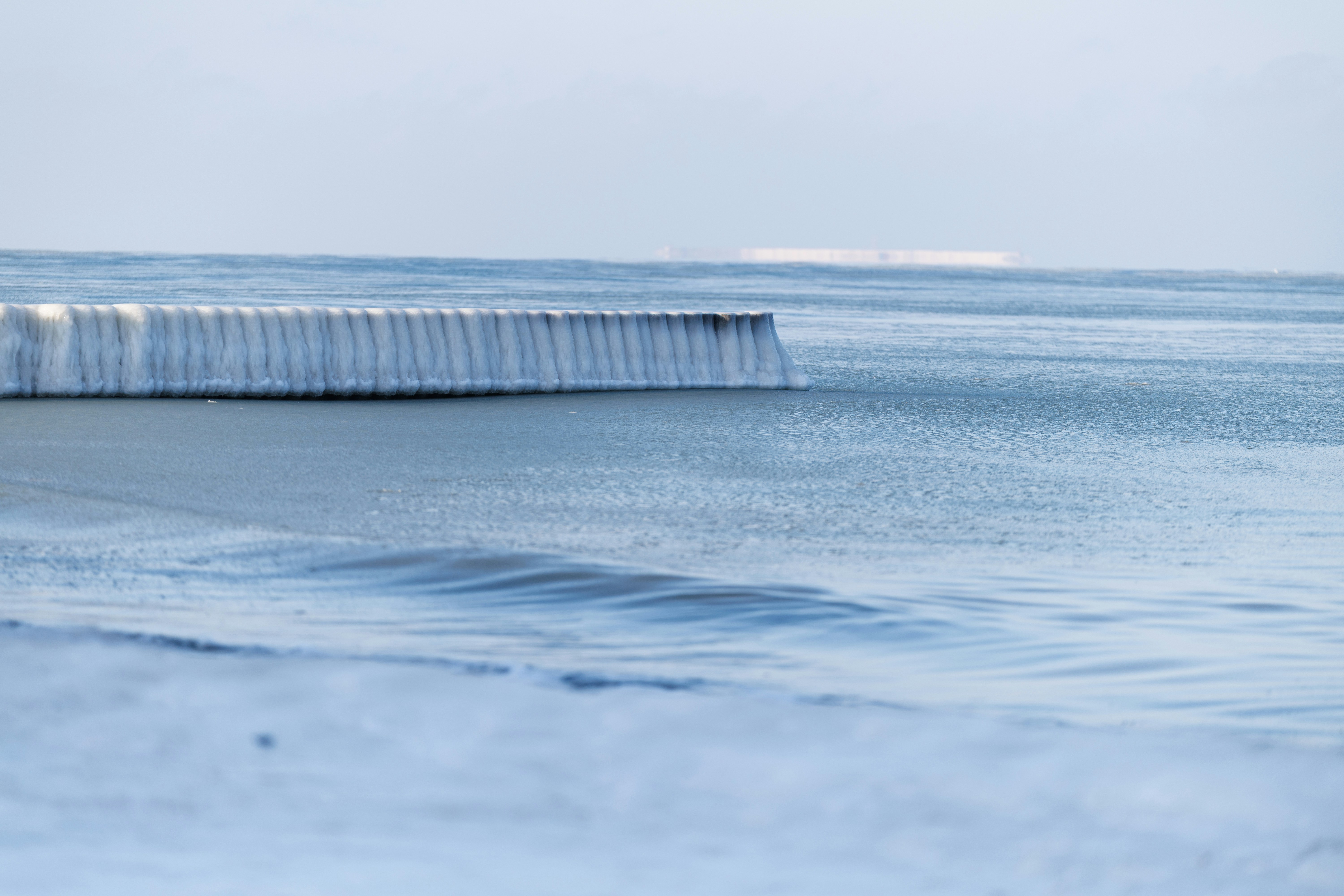 Calm Offshore Break at Distant Ridge