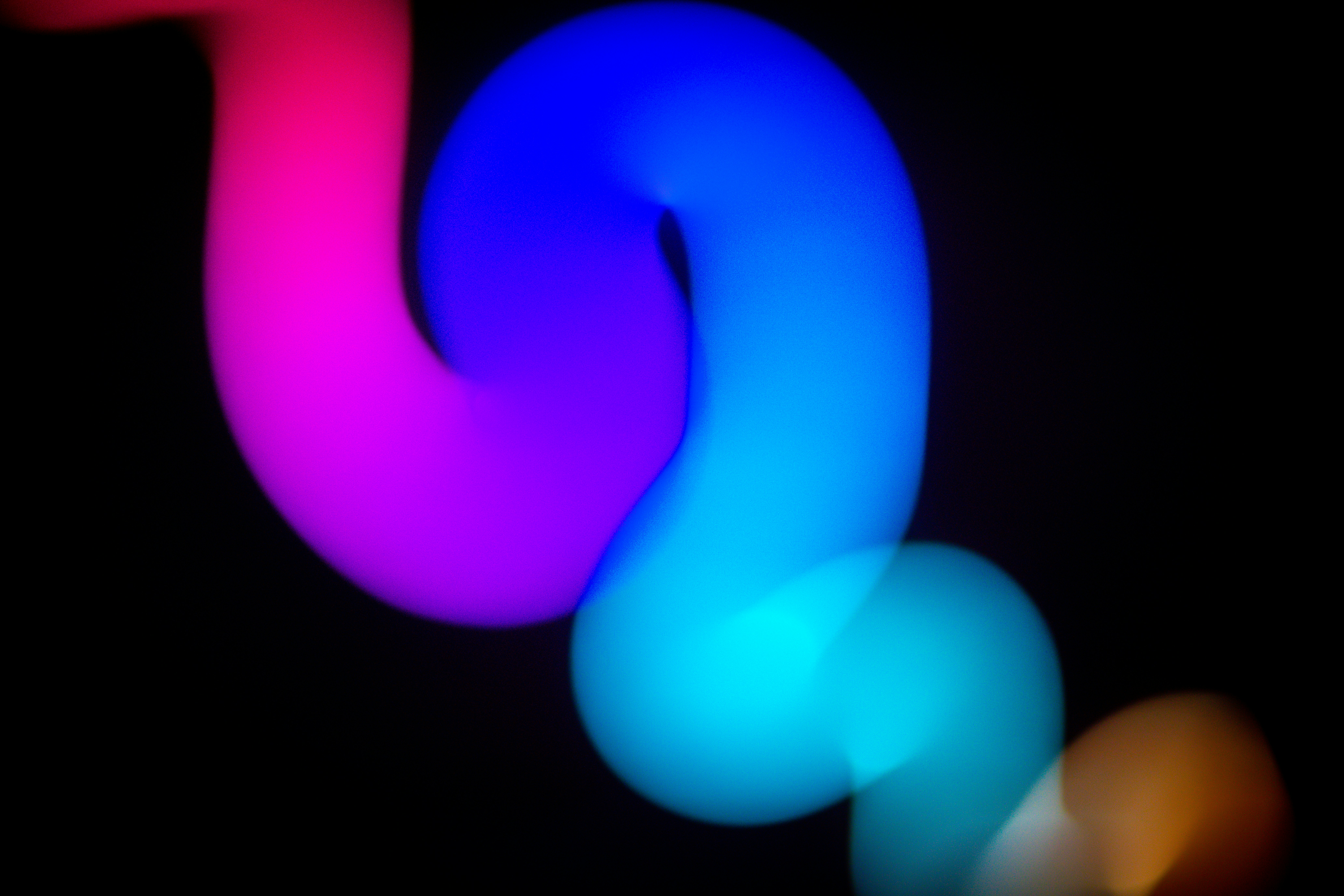 Neon Serpent: A Ribbon of Light in the Dark
