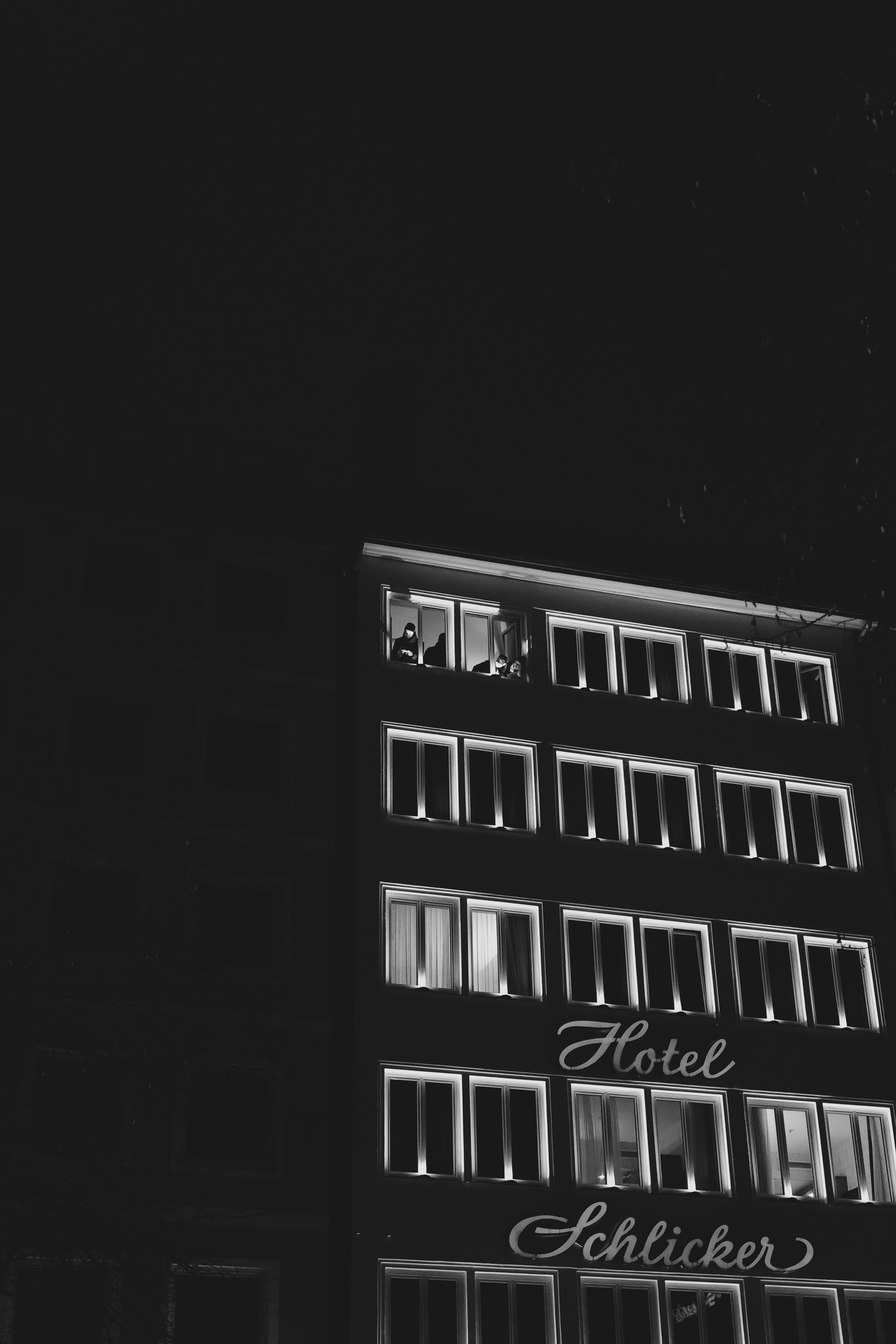 Night Vigil at Hotel Schlicker