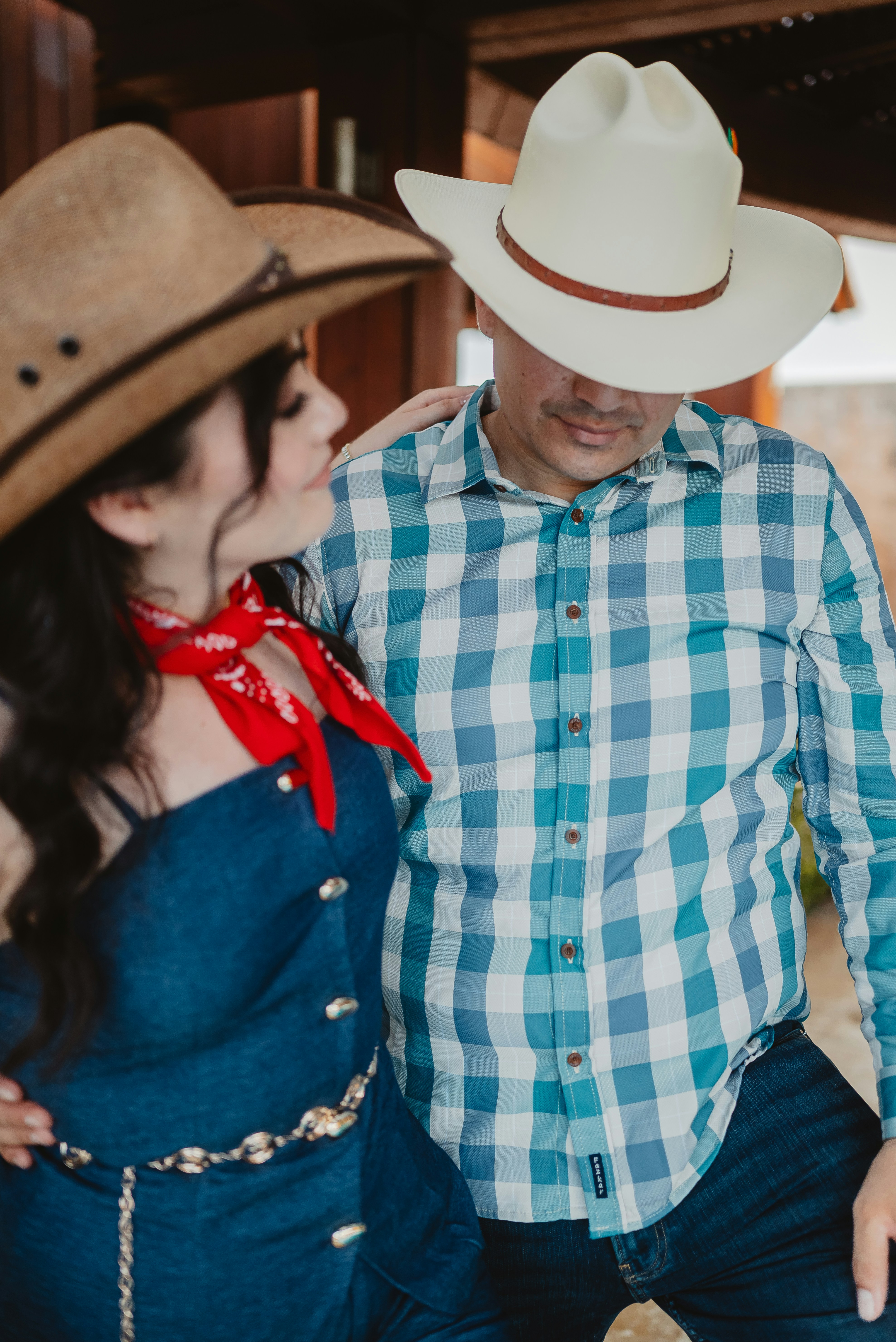 Two Cowboys in a Moment: Soft Focus, Strong Connection