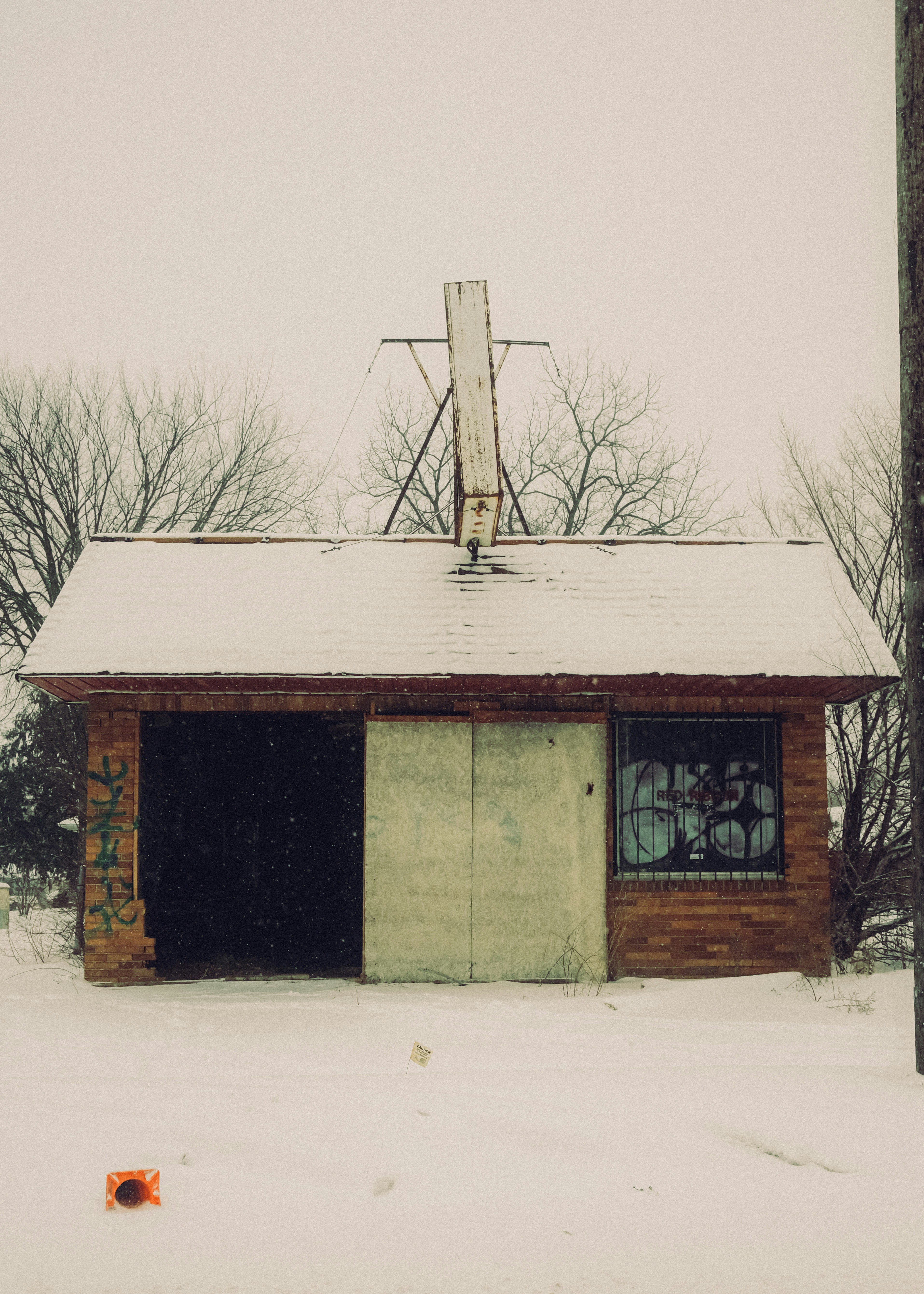 Snowbound Abandoned Outpost
