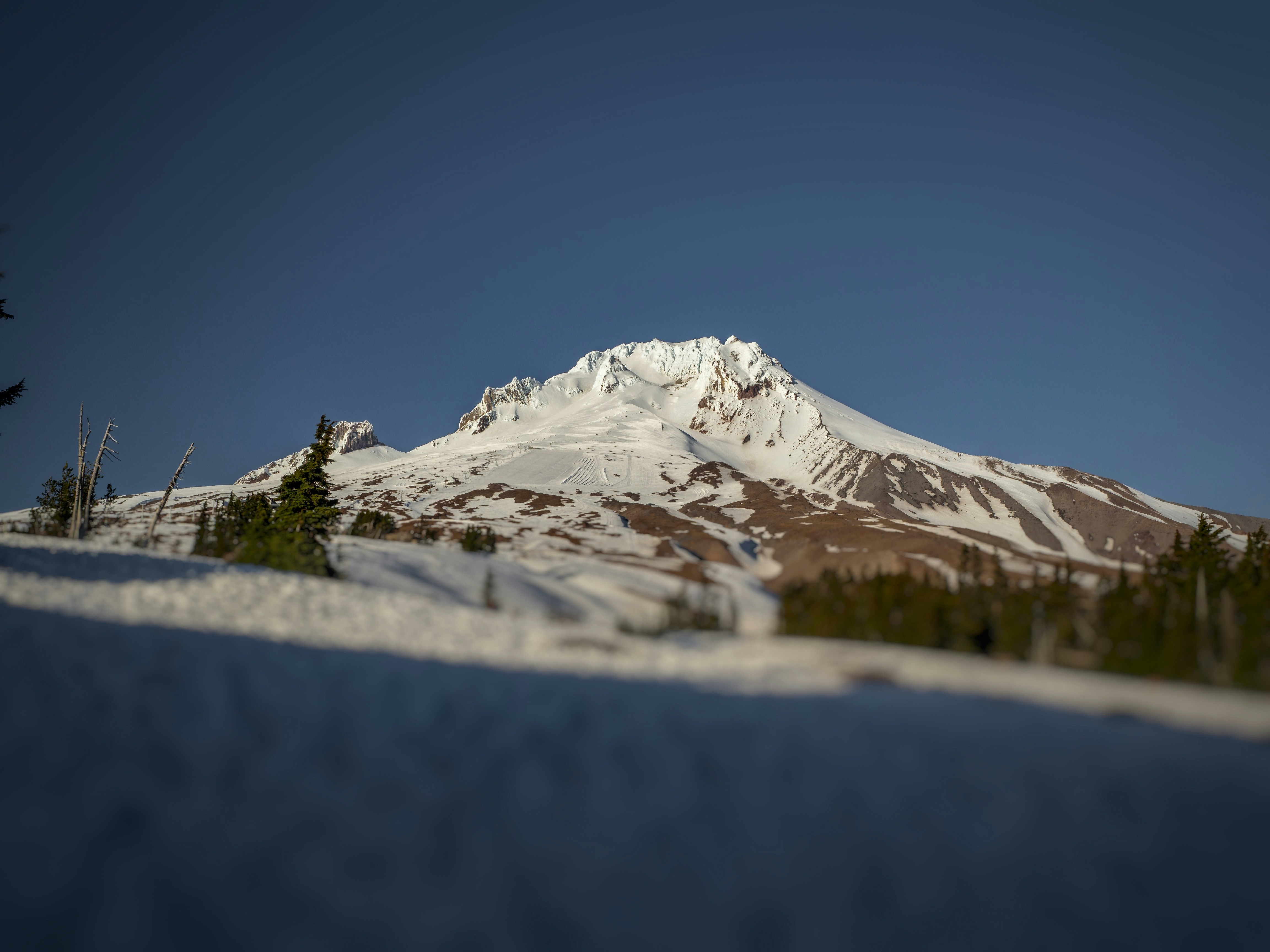 Mt. Hood from the backside of Timberline Lodge.