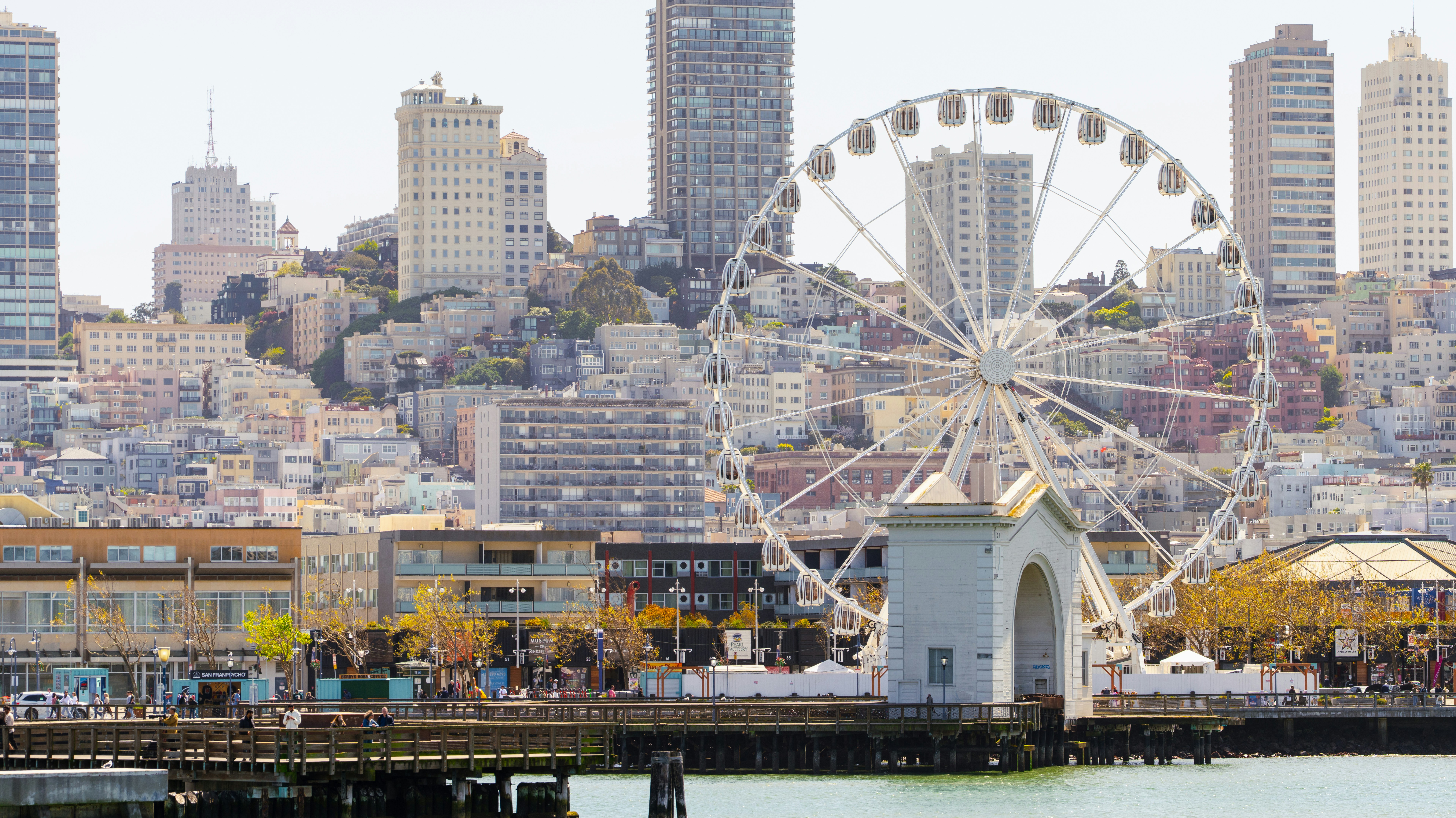 Ferris Wheel Over the Embarcadero: San Francisco in a Moment