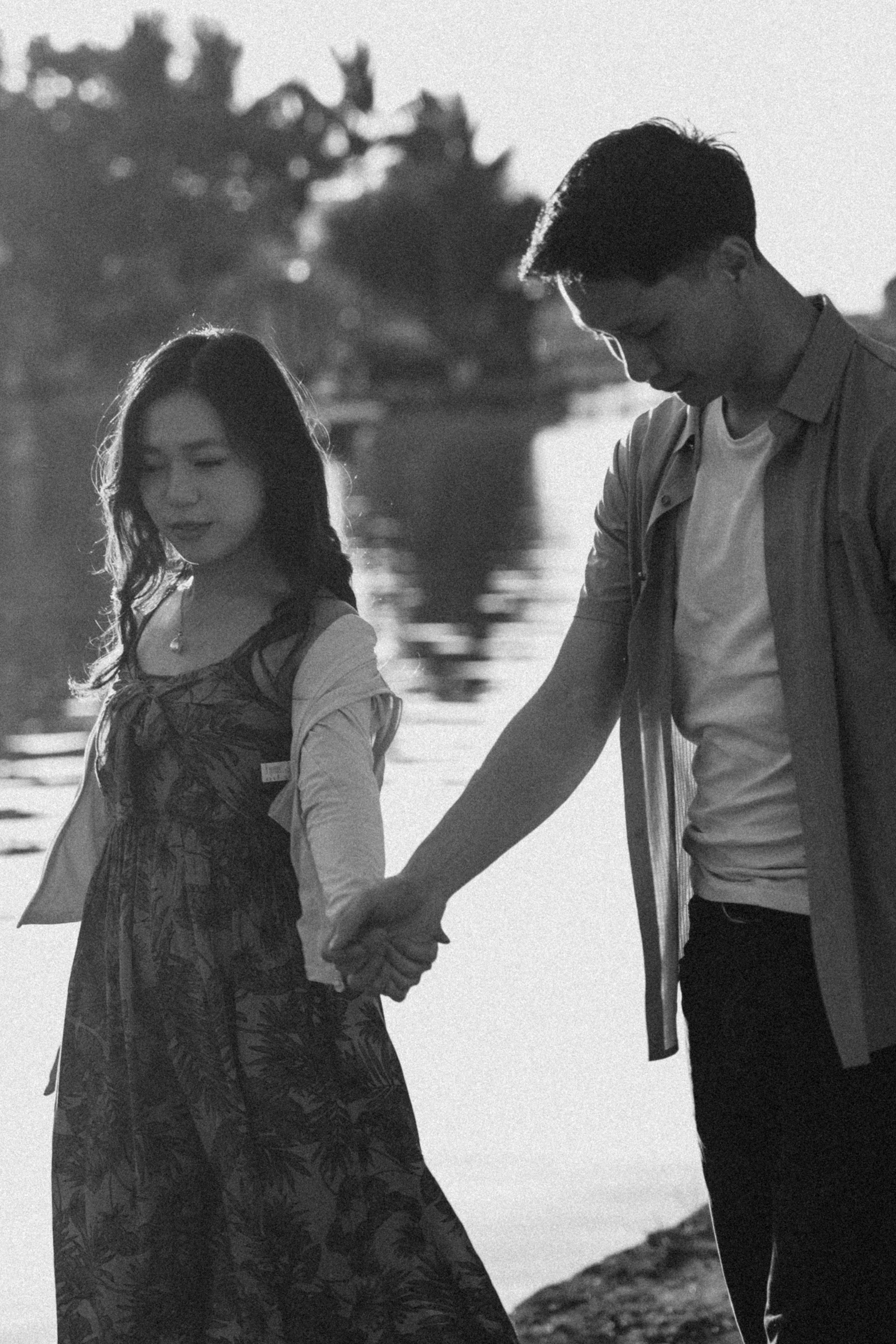 Holding On: A Quiet Moment by the Water