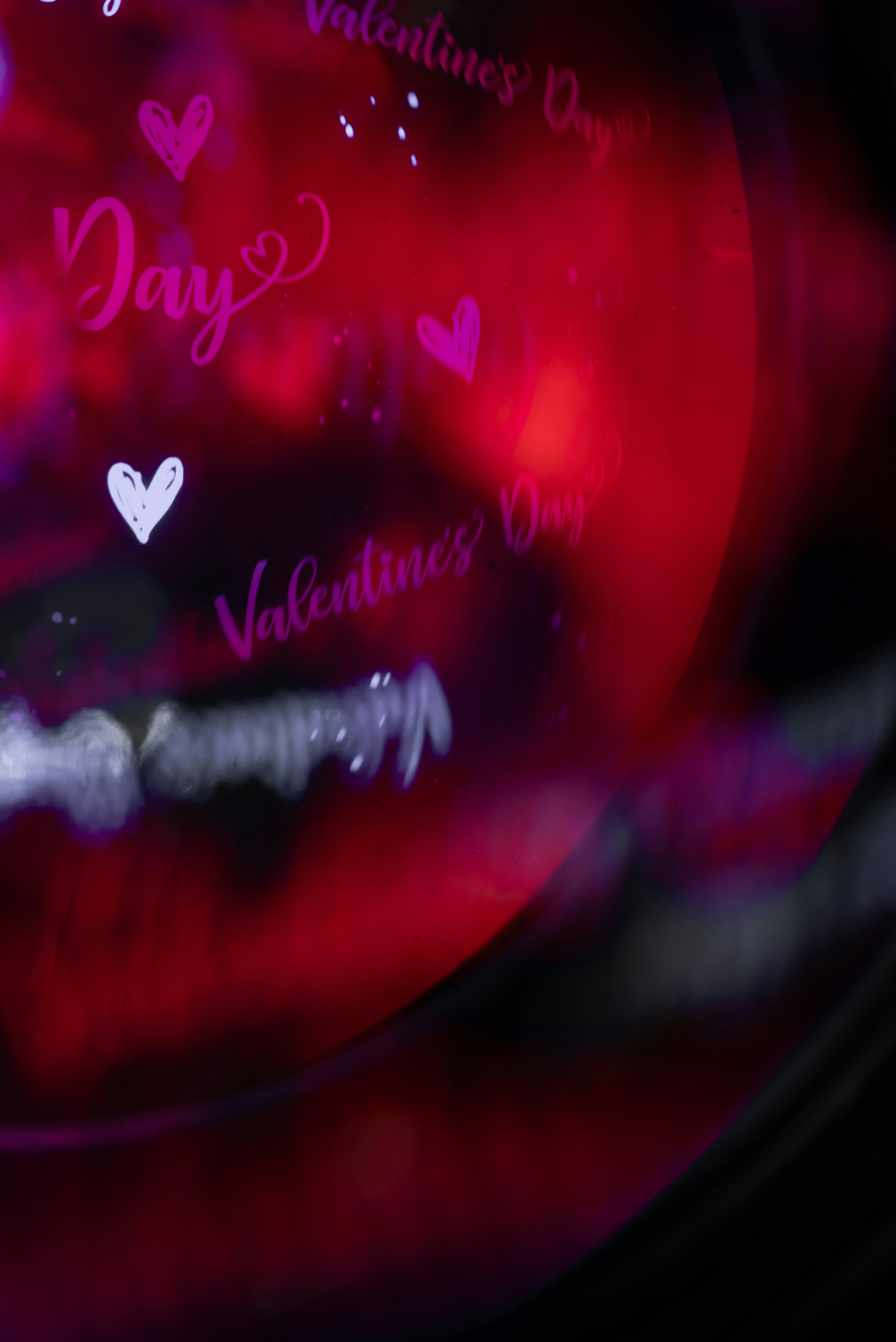 Glowing Hearts: A Soft Kaleidoscope of Valentines
