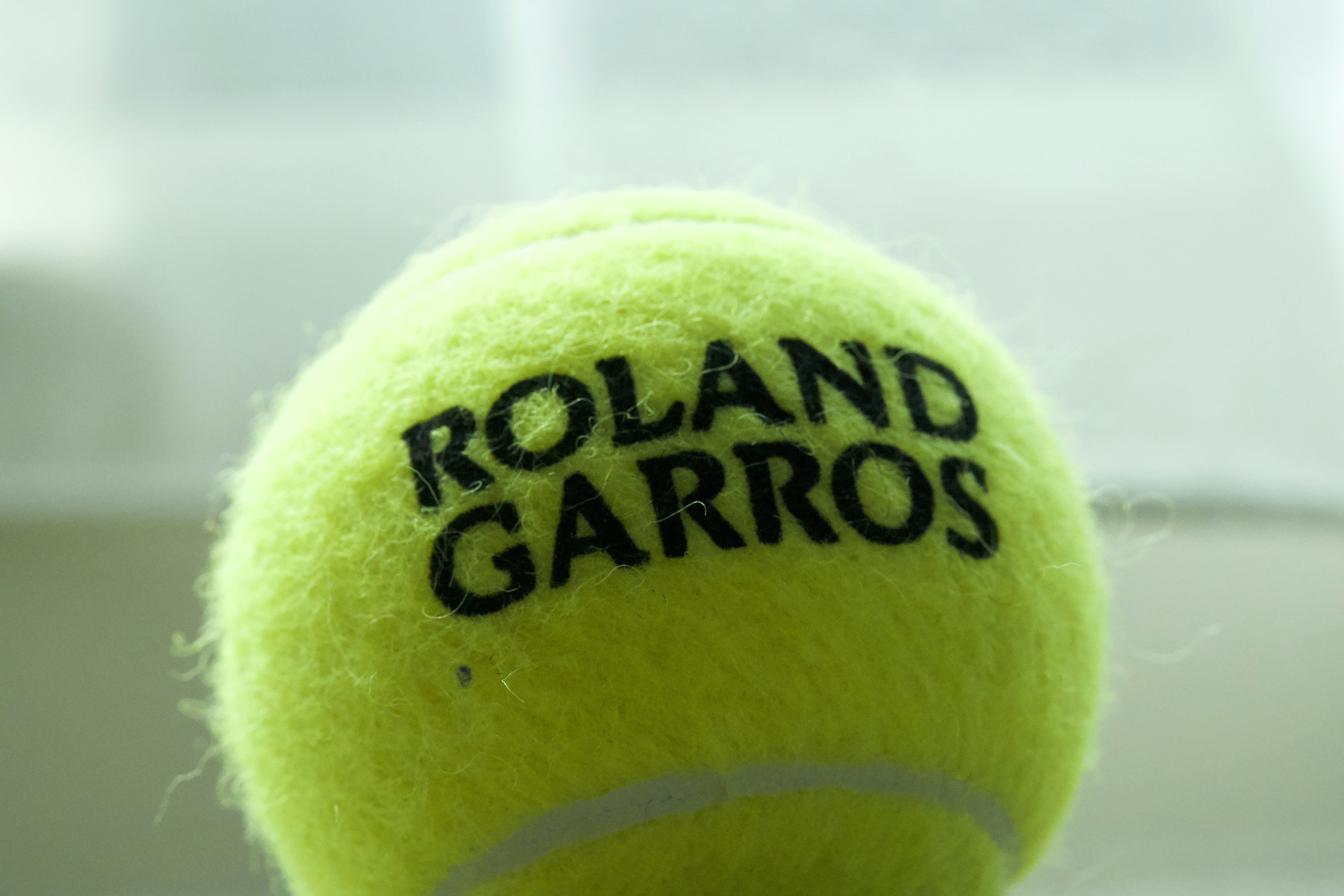 A Tennis Ball Close-Up: Neon Green in Soft Backlight