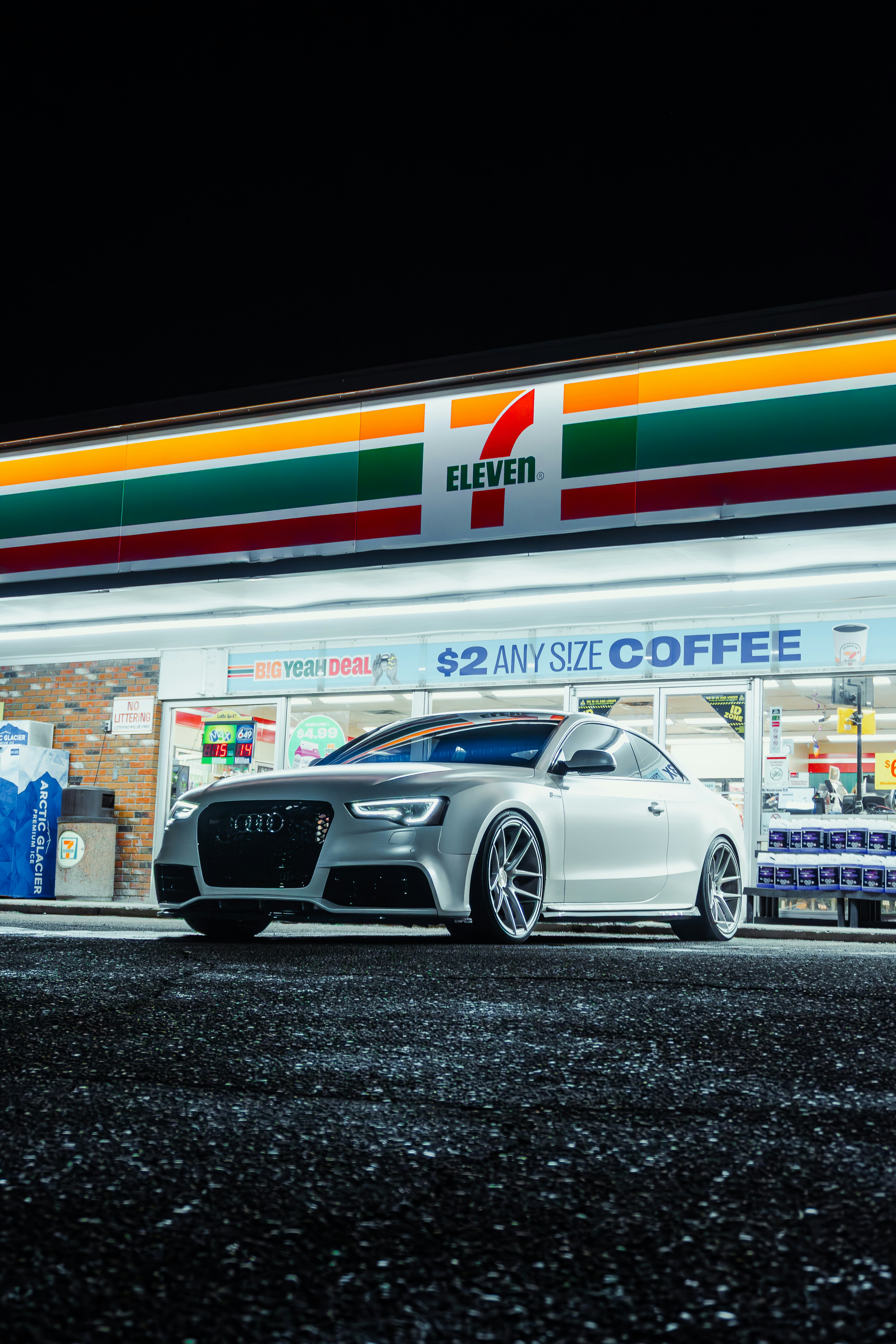 Night Drive by the 7-Eleven Glow