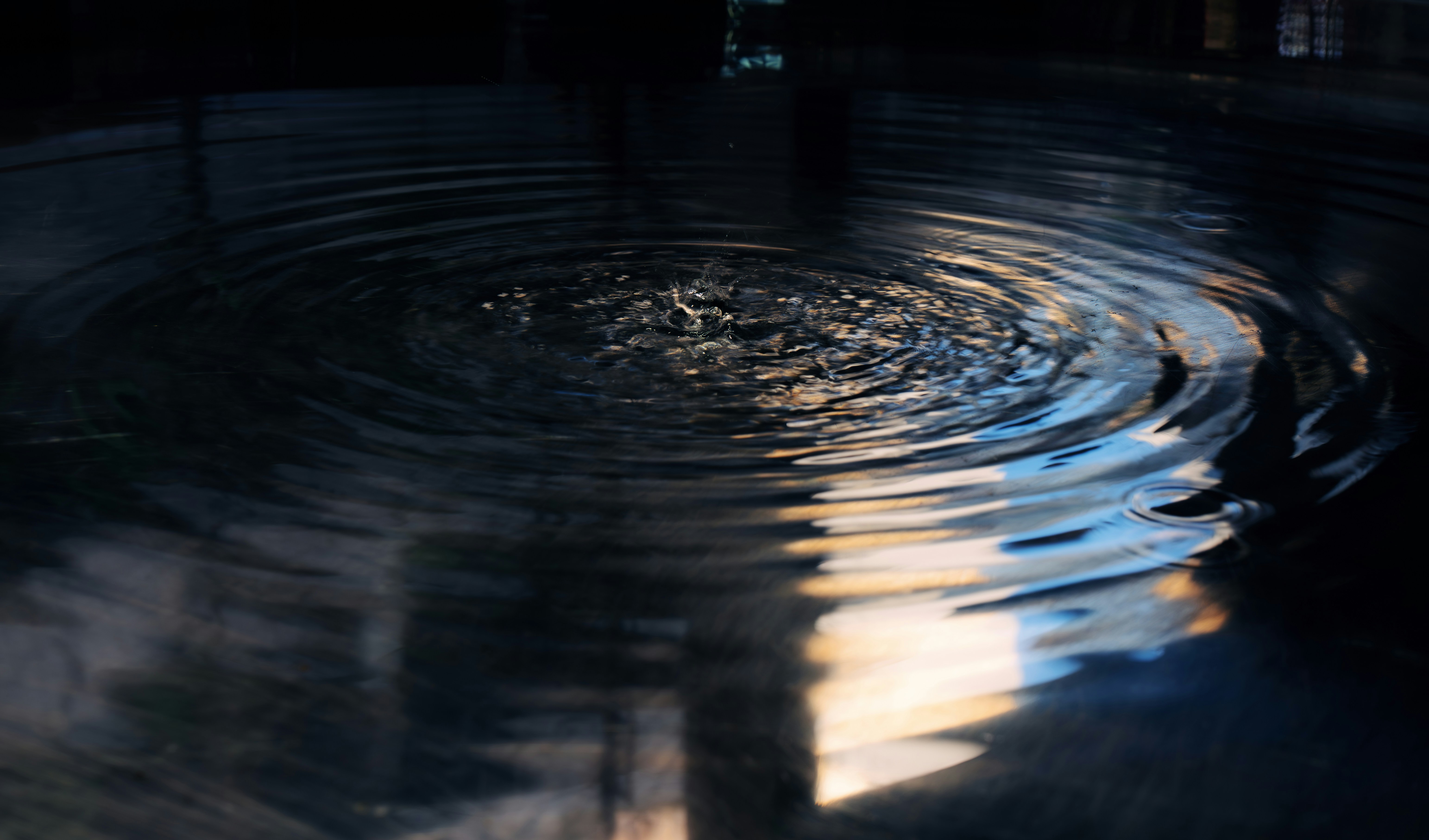 Ripples of Quiet Light on Dark Water