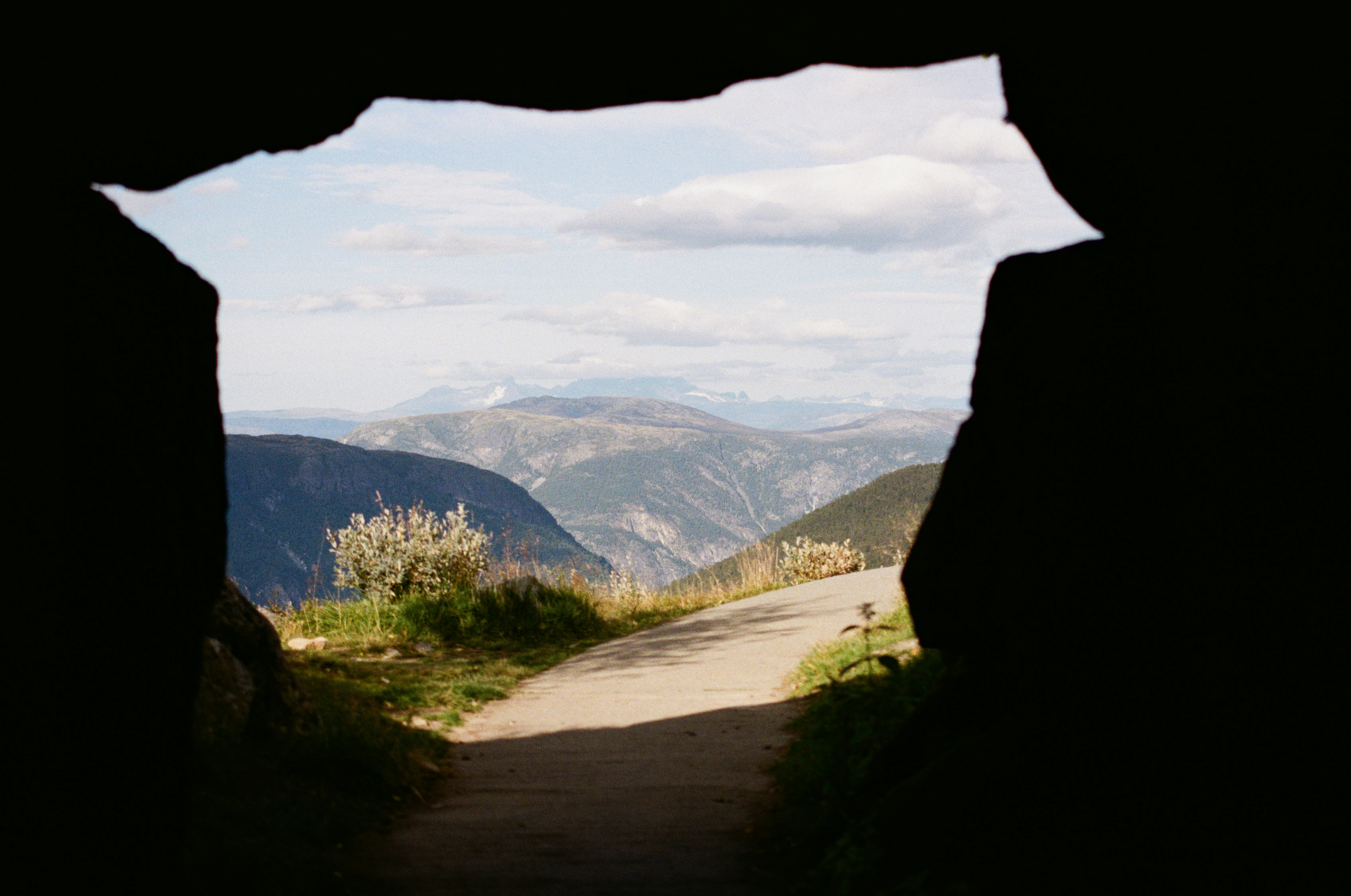 Cave Portal to a Mountain Vantage